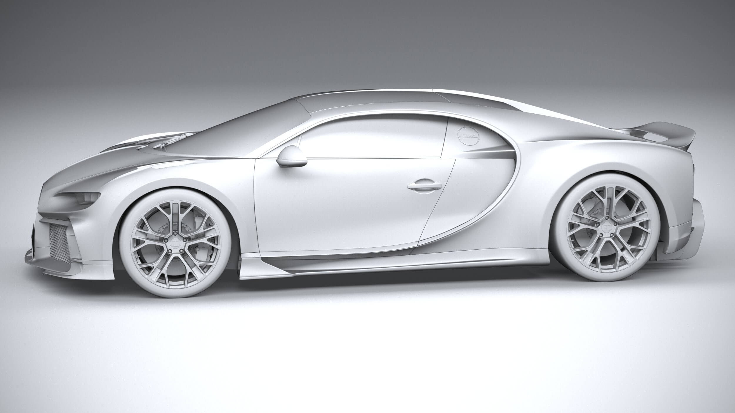 Bugatti Chiron Profilee 2022 - 3D Model by SQUIR