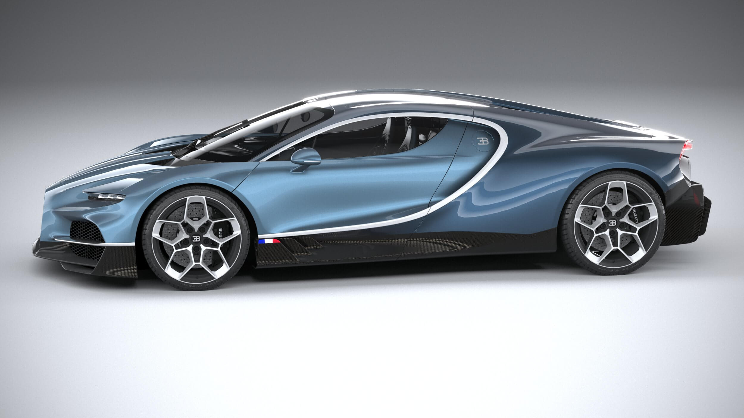 Bugatti Tourbillon 2026 Low Poly - 3D Model by SQUIR