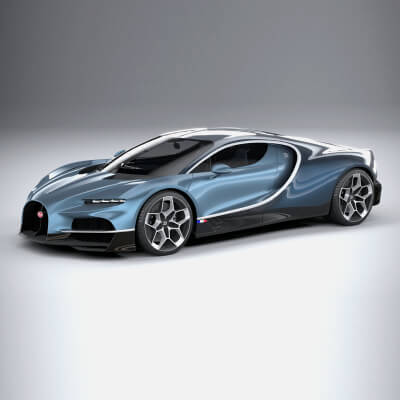 Bugatti Tourbillon 2026 Low Poly - 3D Model by SQUIR