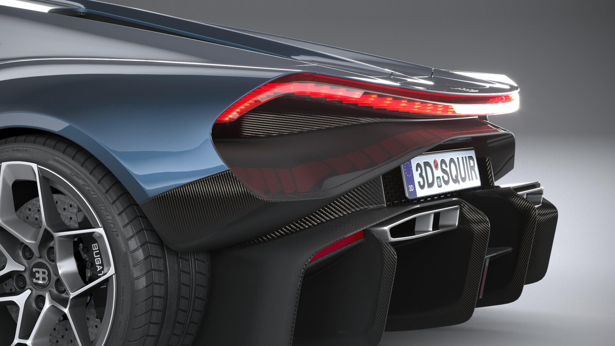 Bugatti Tourbillon 2026 - 3D Model by SQUIR