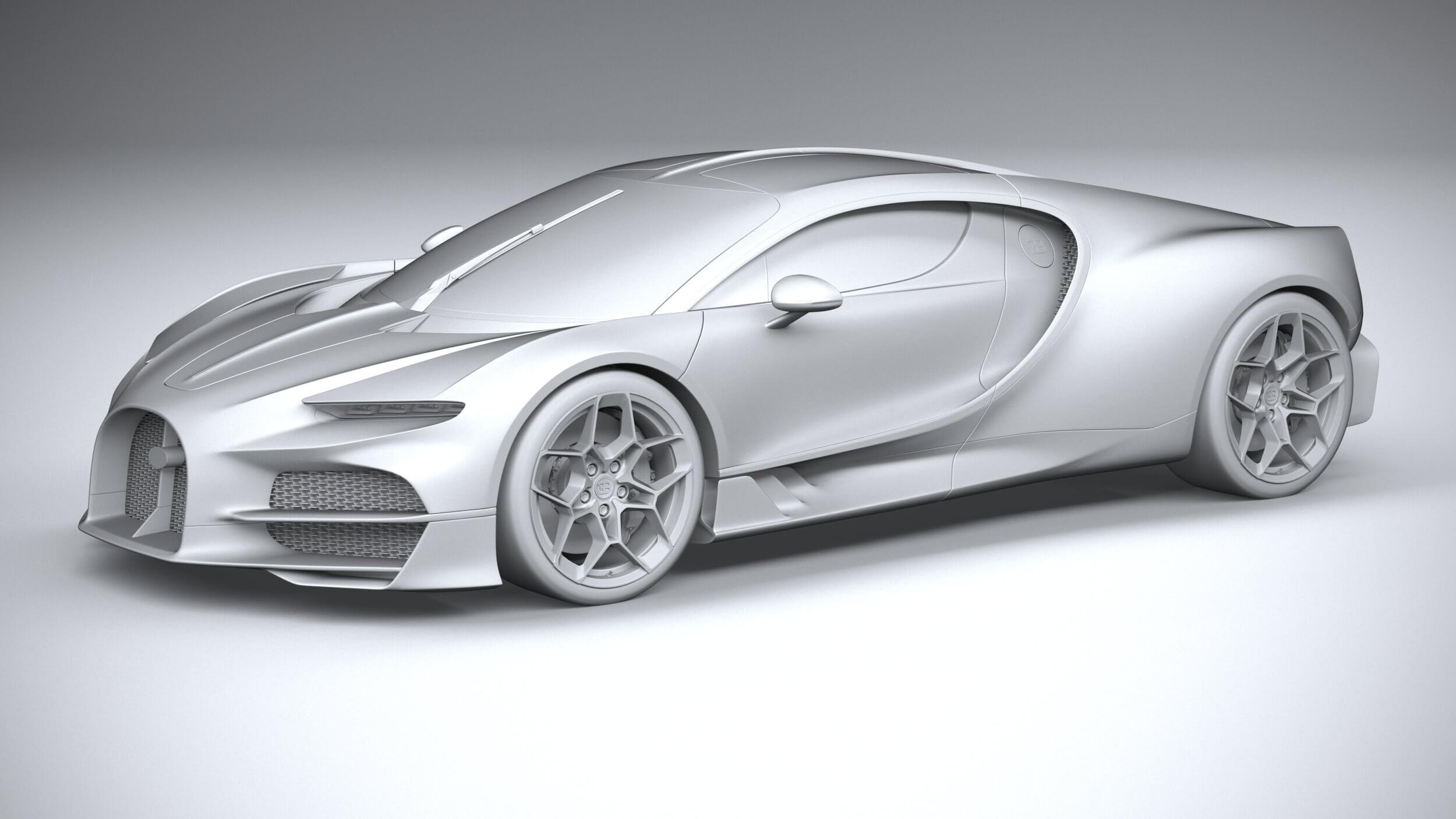 Bugatti Tourbillon 2026 - 3D Model by SQUIR