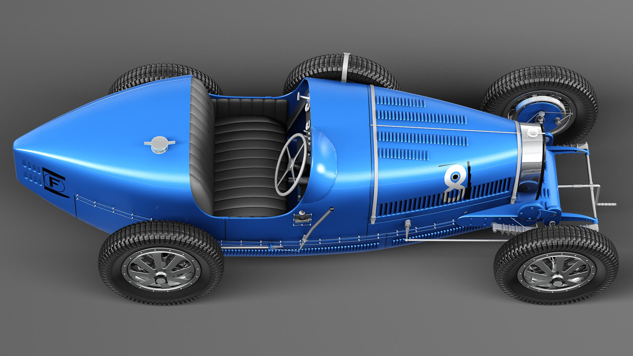 Bugatti Type 35 1925-1929 3D Model by SQUIR