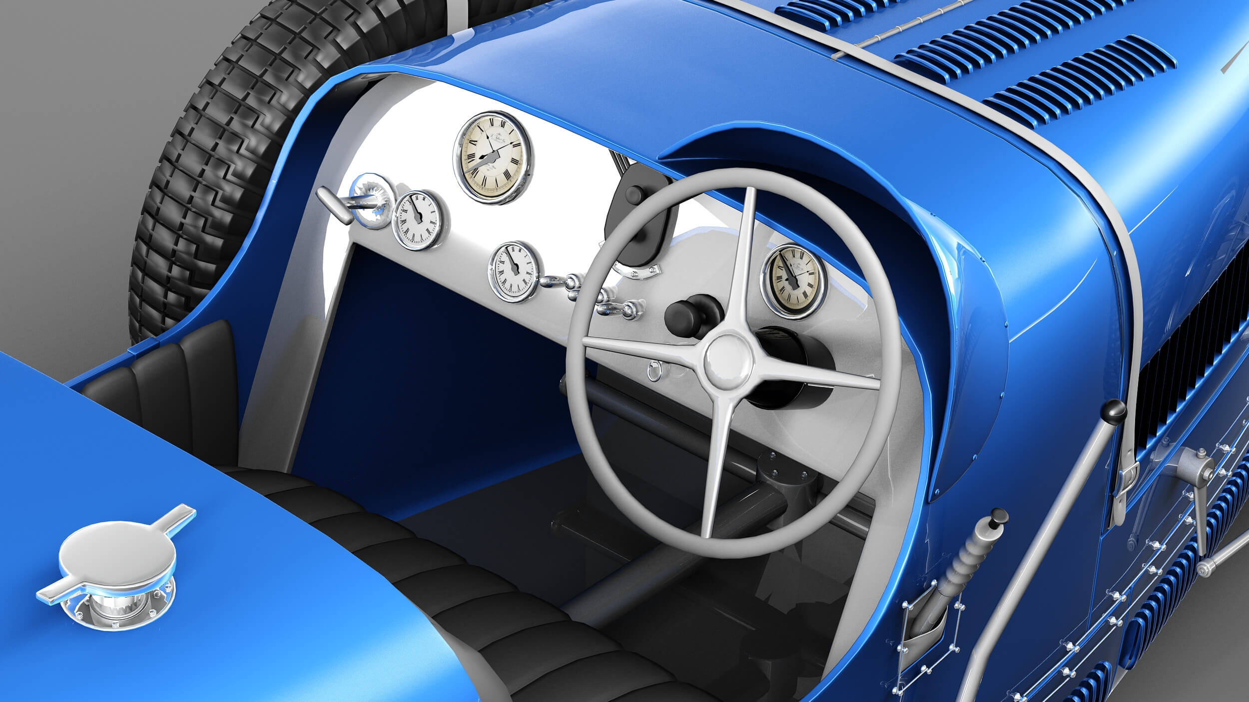 Bugatti Type 35 1925-1929 3D Model by SQUIR