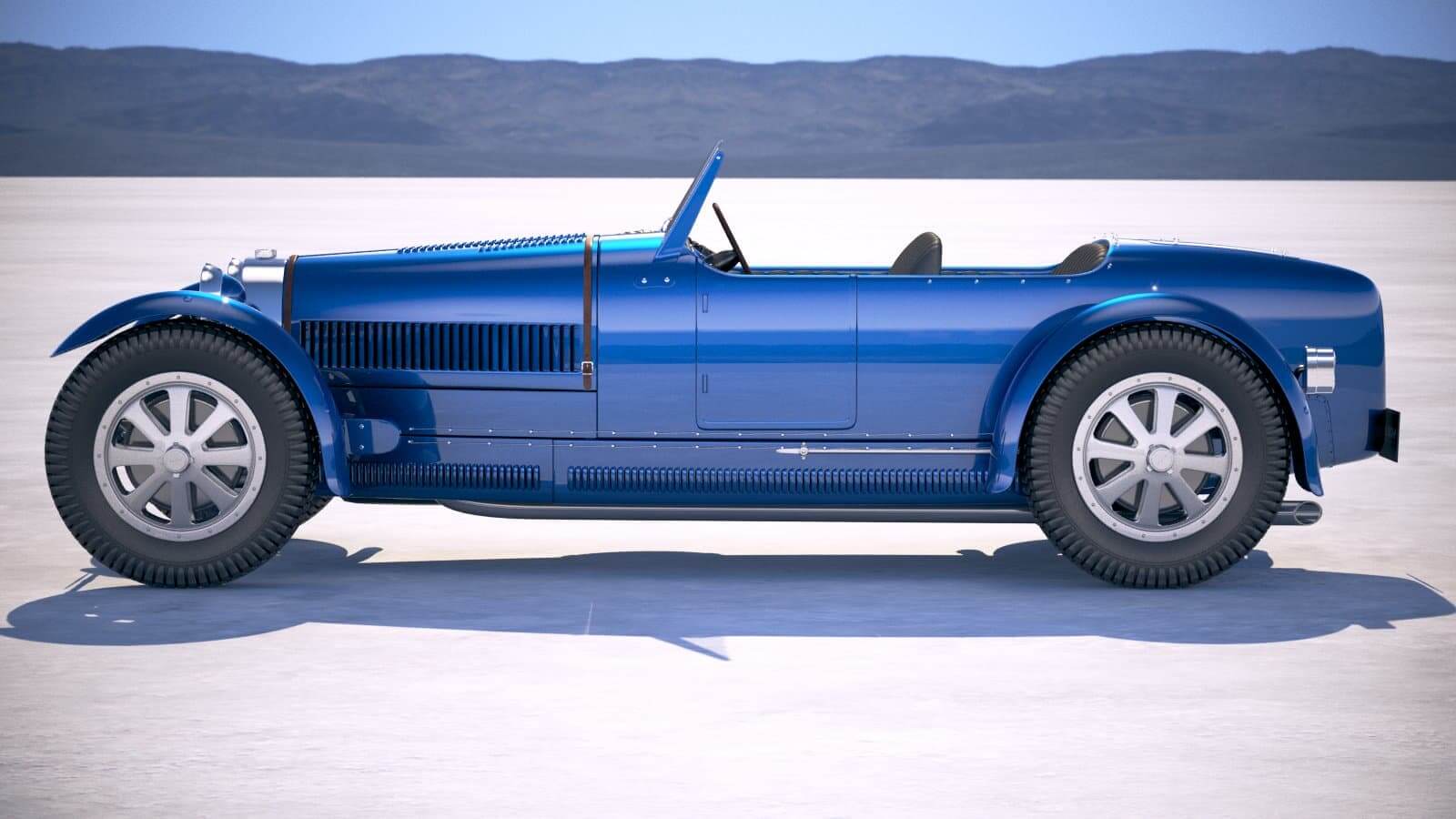 Bugatti Type 43 1922 1934 - 3D Model by SQUIR