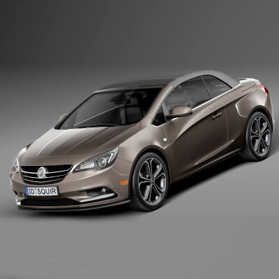 Buick Cascada 2016 - 3D Model by SQUIR
