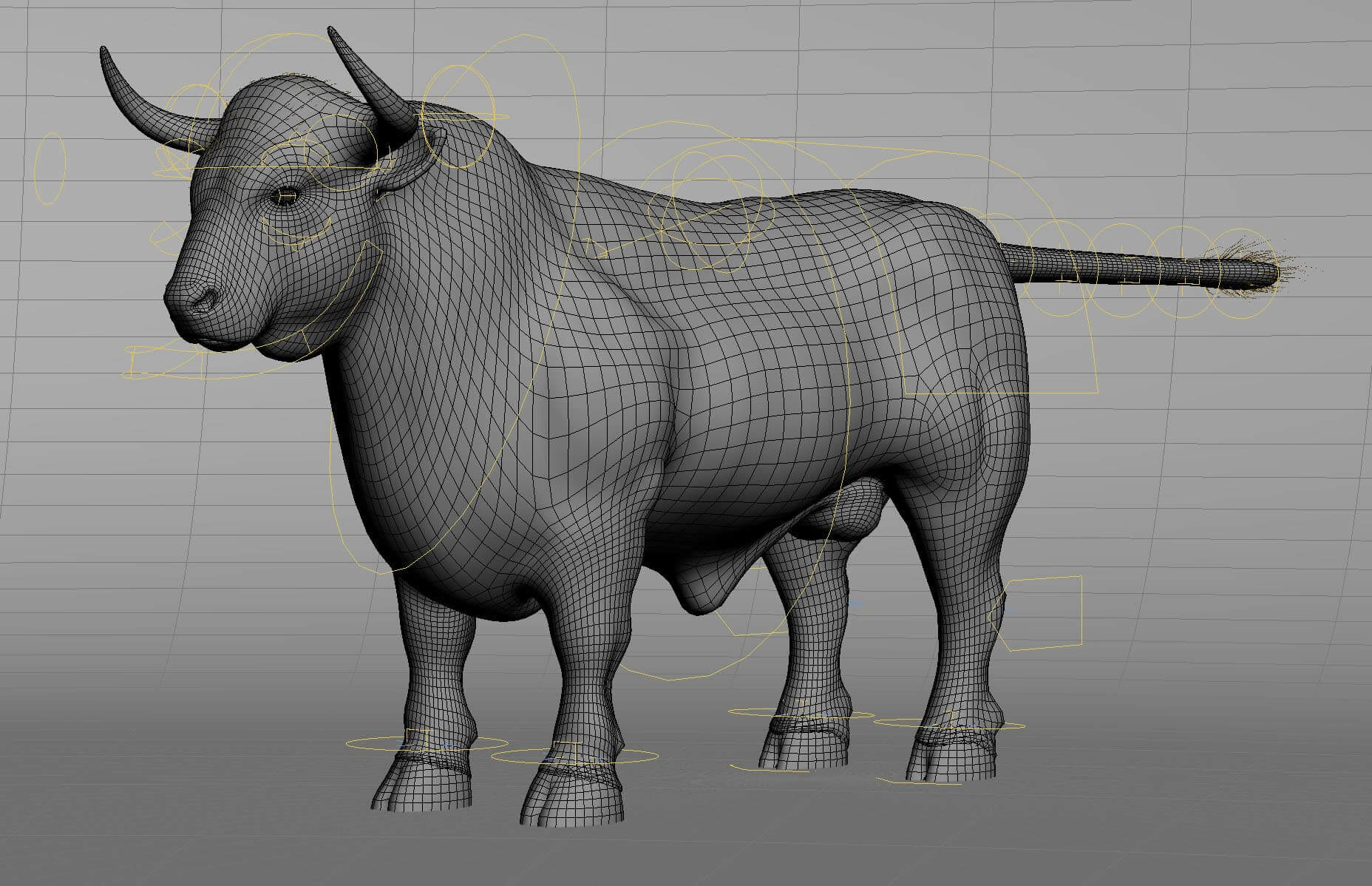 Bull - 3D Model by SQUIR