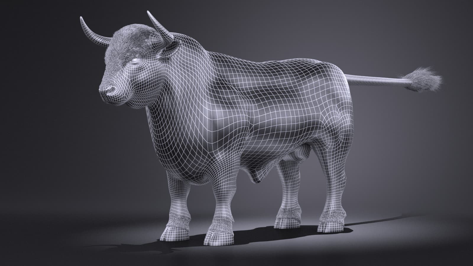 Bull - 3D Model by SQUIR