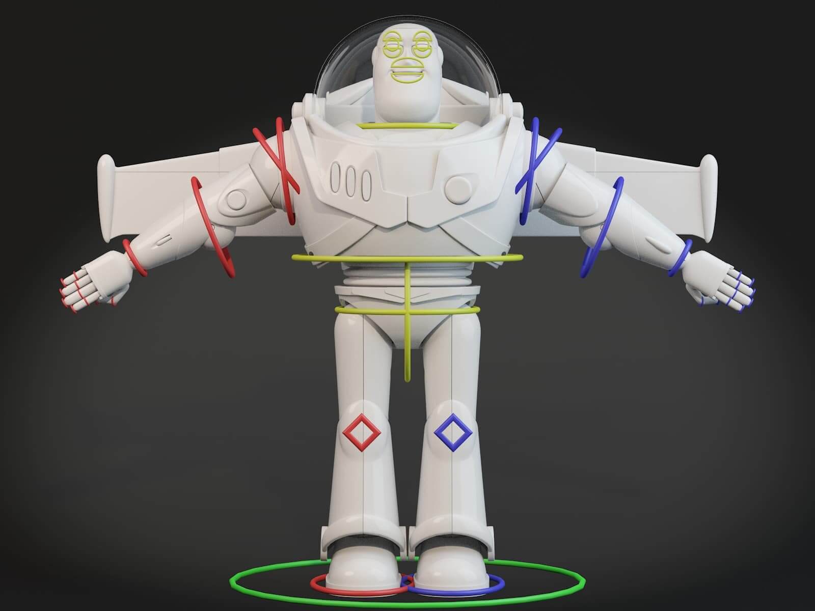 Buzz Lightyear Toy Story - 3D Model by SQUIR
