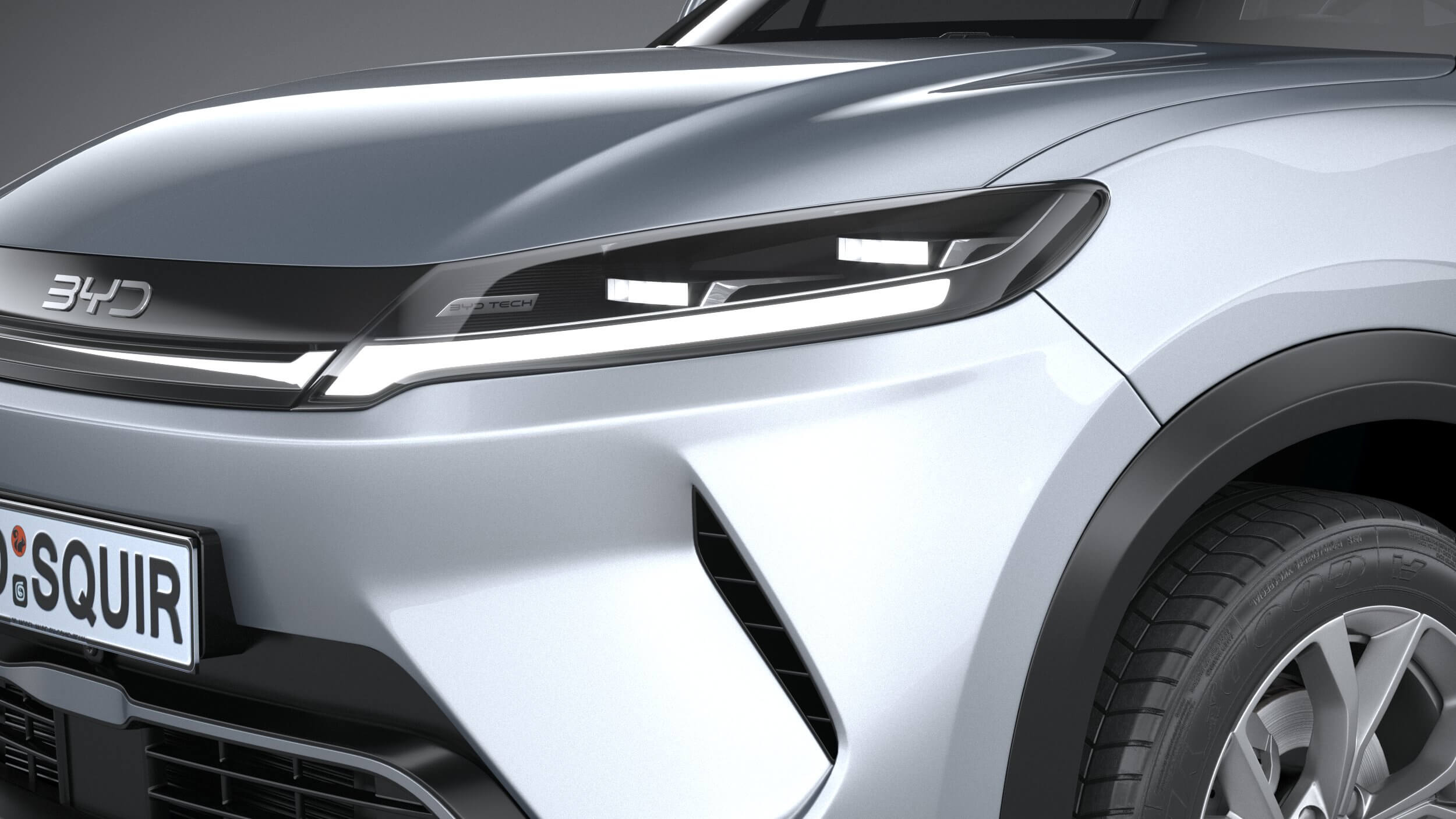 BYD Atto 2 2025 - 3D Model by SQUIR