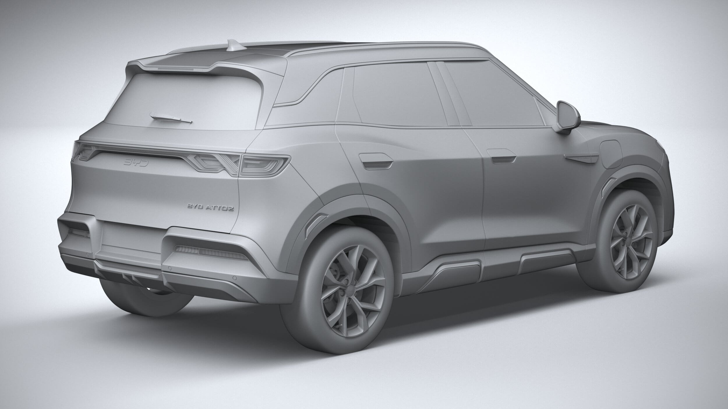 BYD Atto 2 2025 - 3D Model by SQUIR