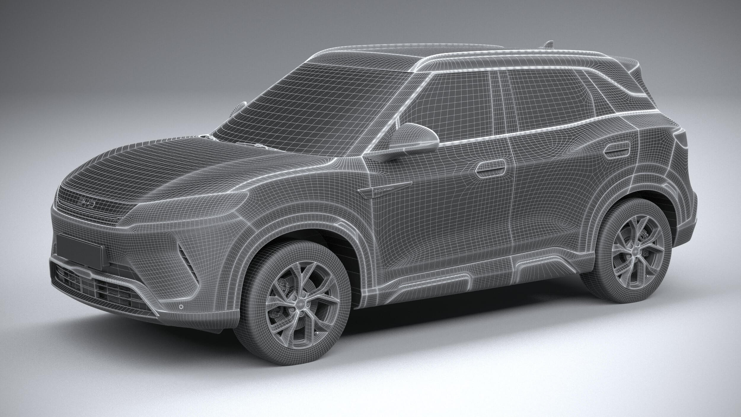 BYD Atto 2 2025 - 3D Model by SQUIR