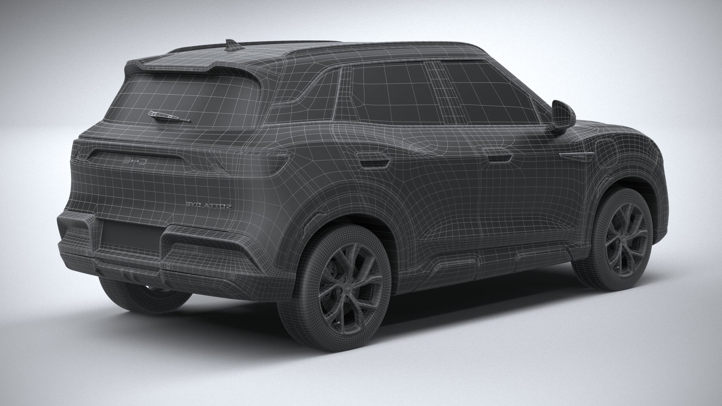 BYD Atto 2 2025 - 3D Model by SQUIR