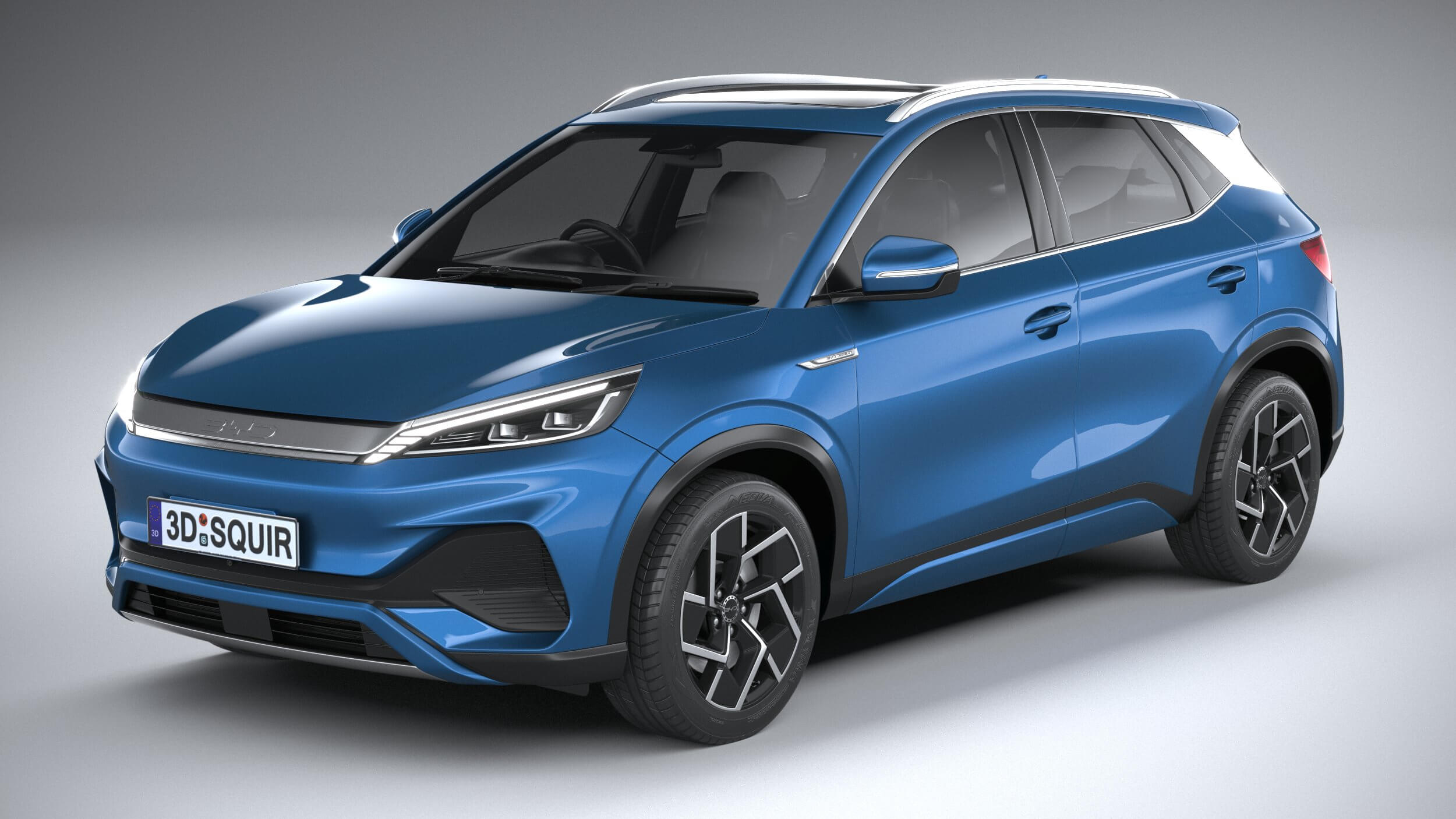 BYD Atto 3 2025 - 3D Model by SQUIR