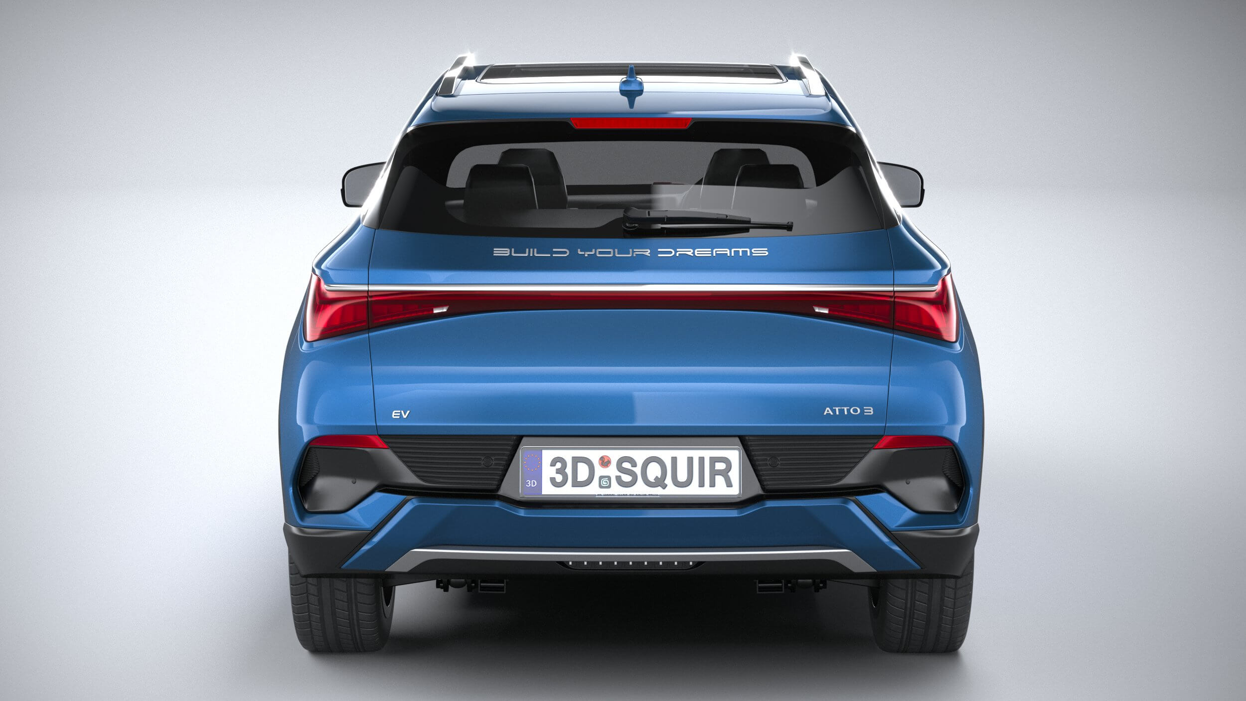 BYD Atto 3 2025 - 3D Model by SQUIR