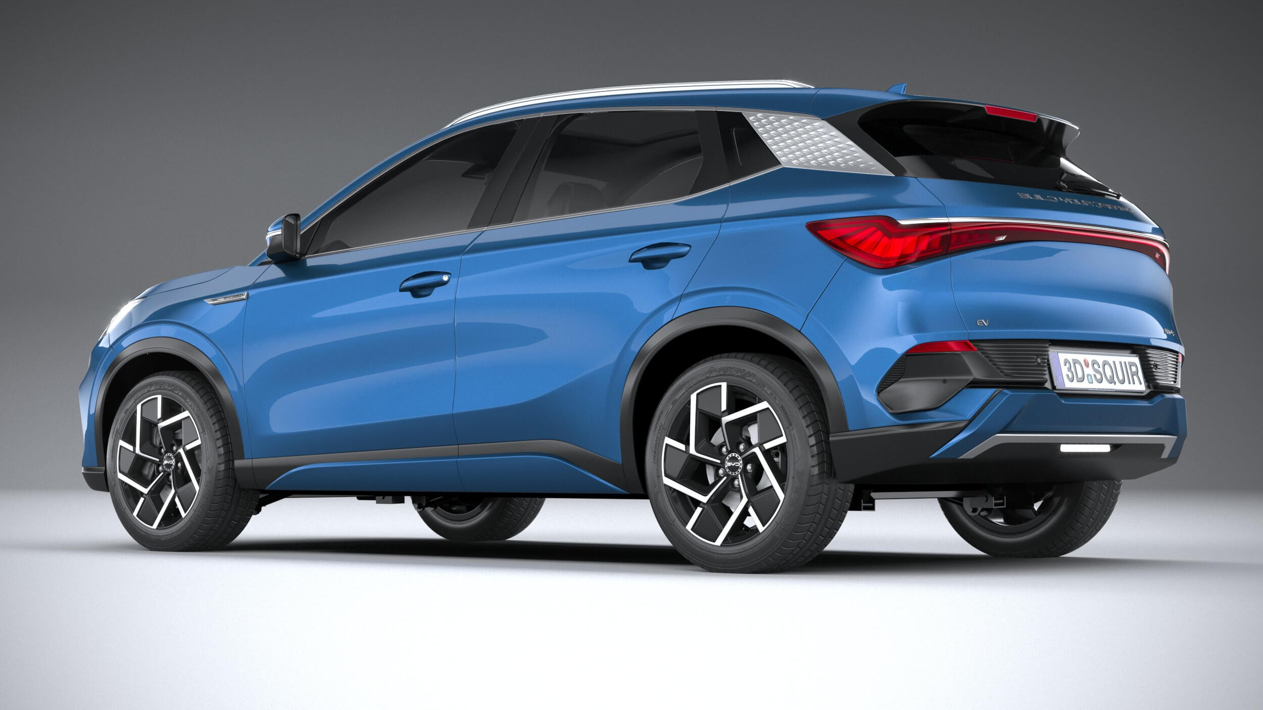 BYD Atto 3 2025 - 3D Model by SQUIR