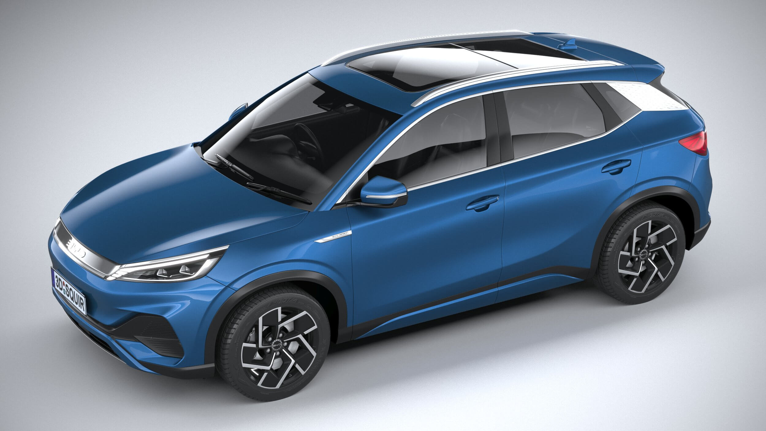 BYD Atto 3 2025 - 3D Model by SQUIR