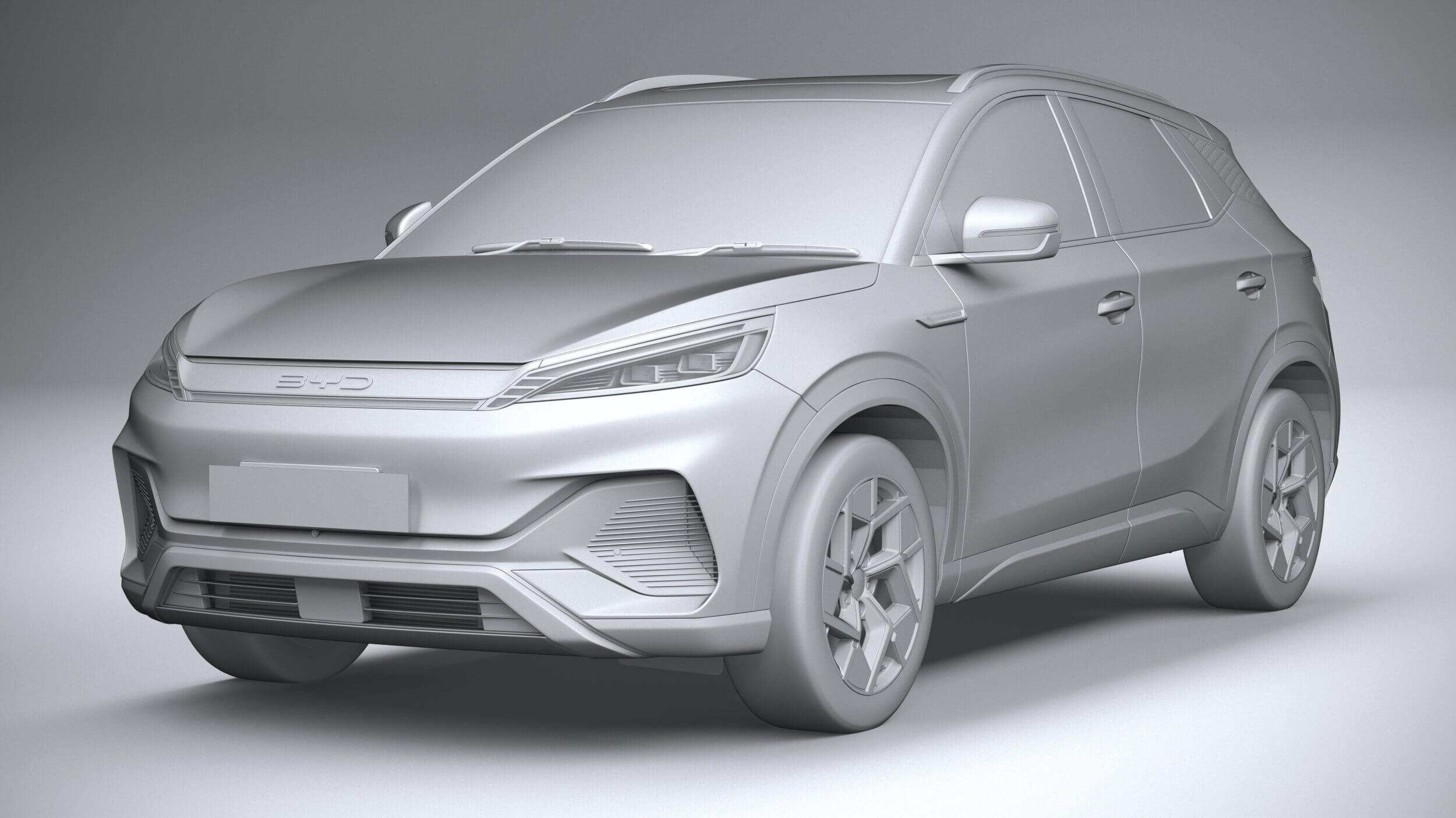 BYD Atto 3 2025 - 3D Model by SQUIR