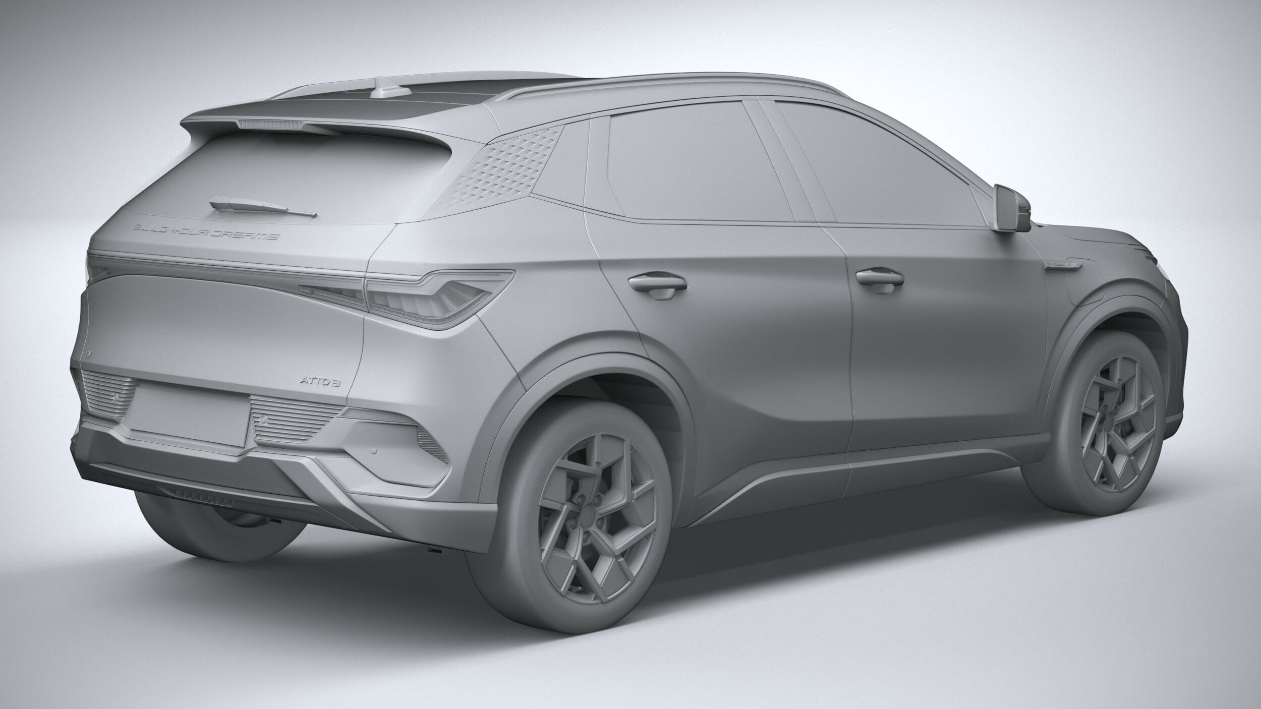 BYD Atto 3 2025 - 3D Model by SQUIR