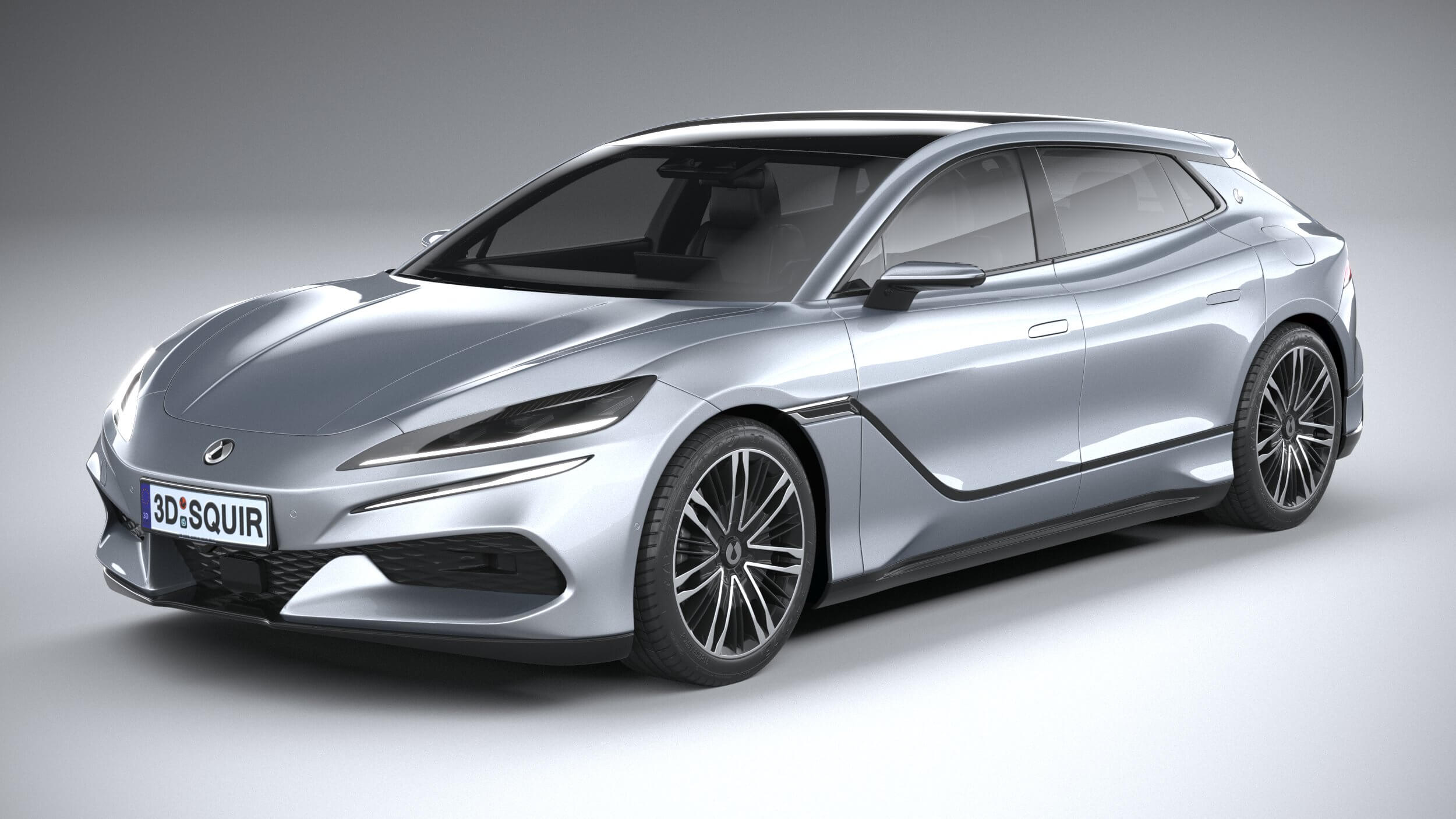 BYD Denza Z9 GT 2025 - 3D Model by SQUIR