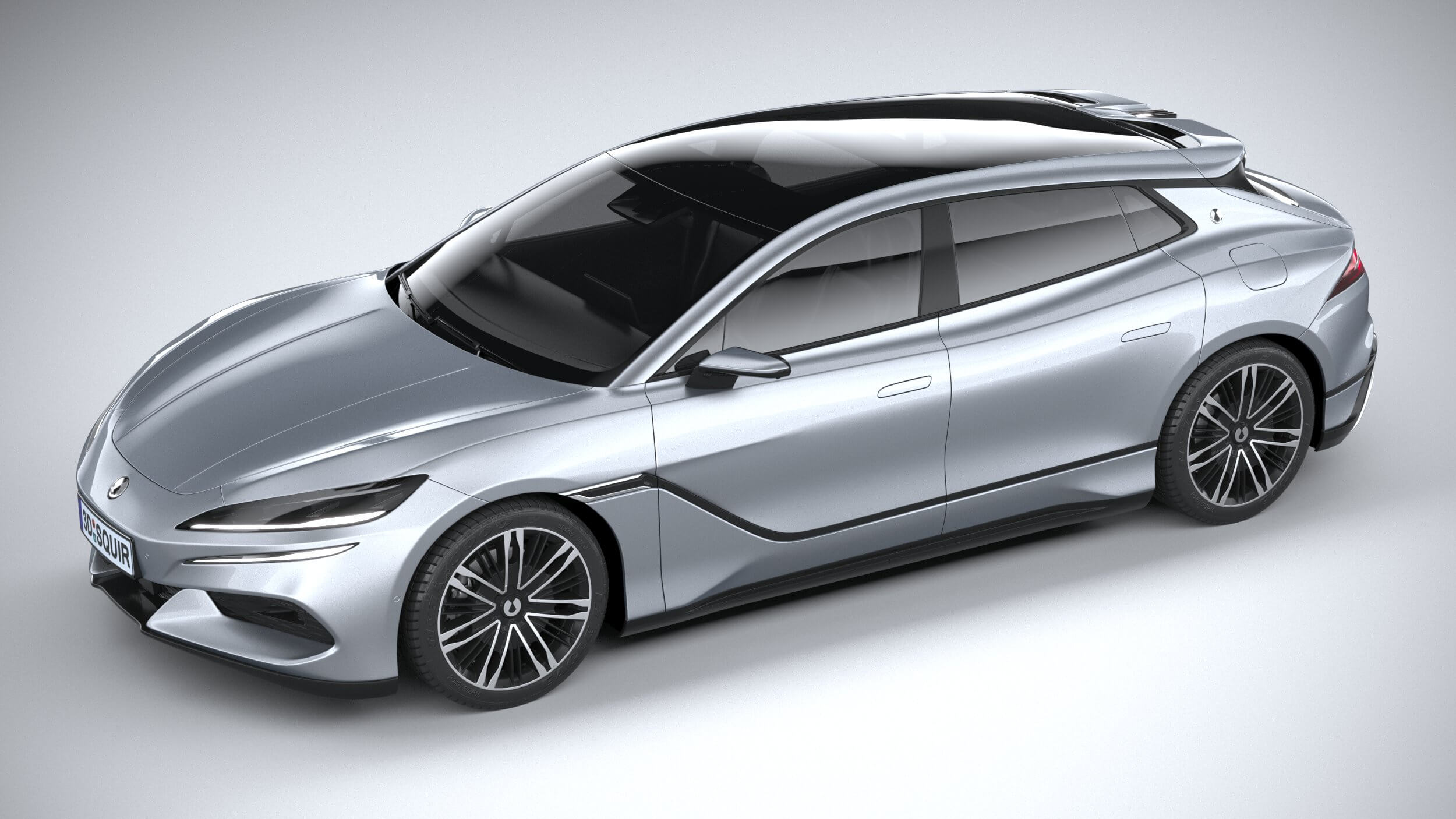 BYD Denza Z9 GT 2025 - 3D Model by SQUIR