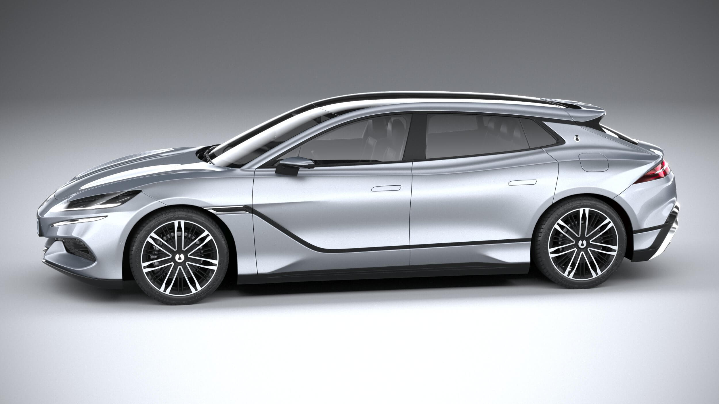 BYD Denza Z9 GT 2025 - 3D Model by SQUIR