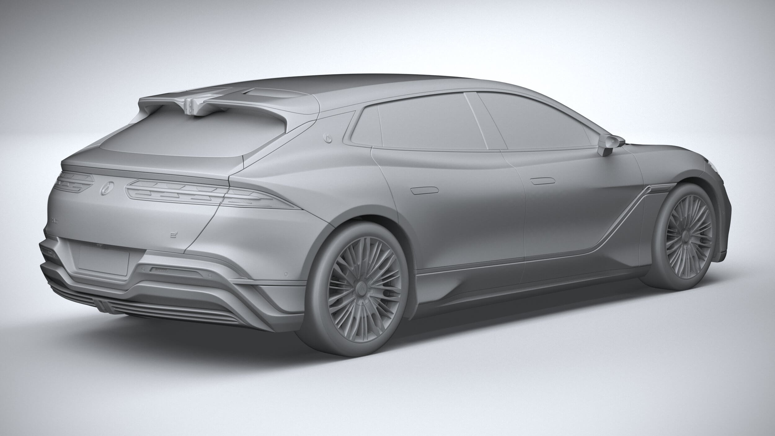 BYD Denza Z9 GT 2025 - 3D Model by SQUIR