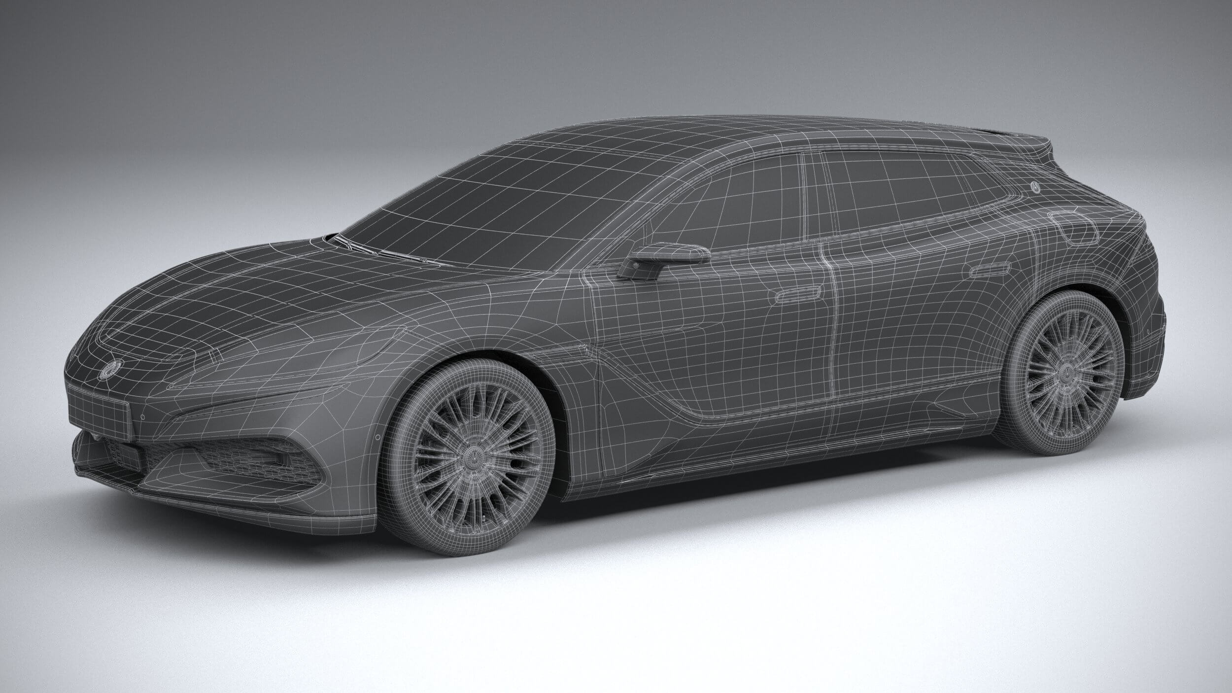 BYD Denza Z9 GT 2025 - 3D Model by SQUIR