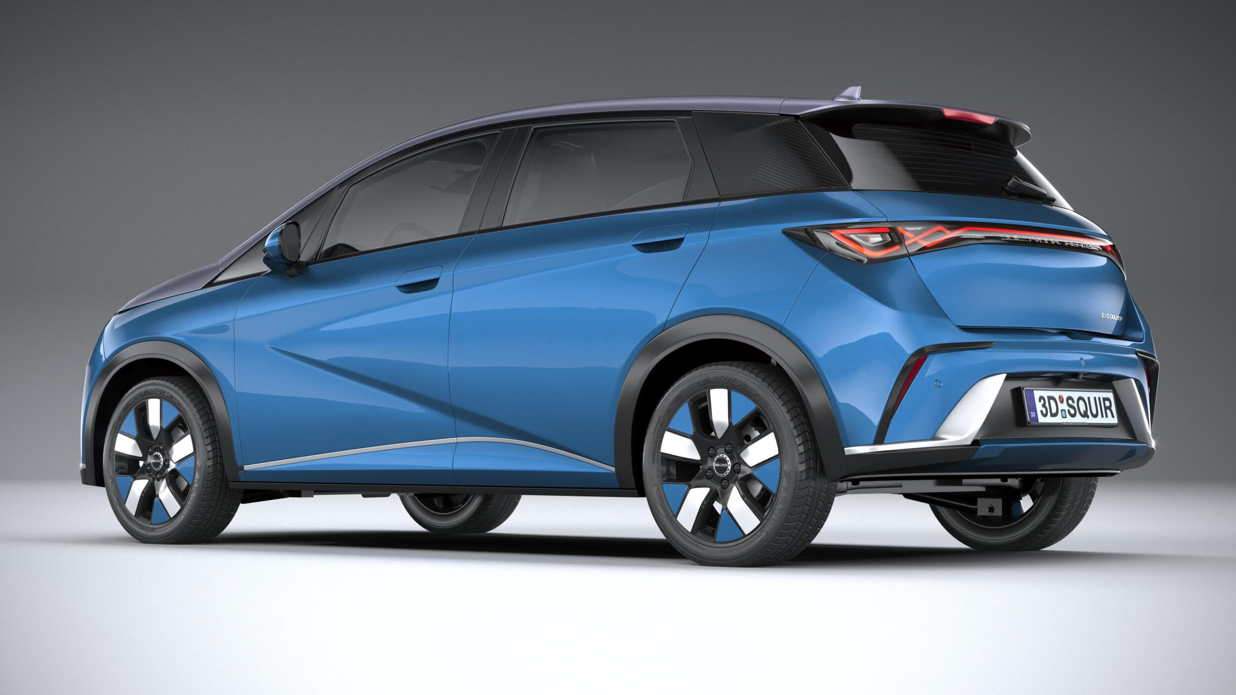 BYD Dolphin 2025 - 3D Model by SQUIR