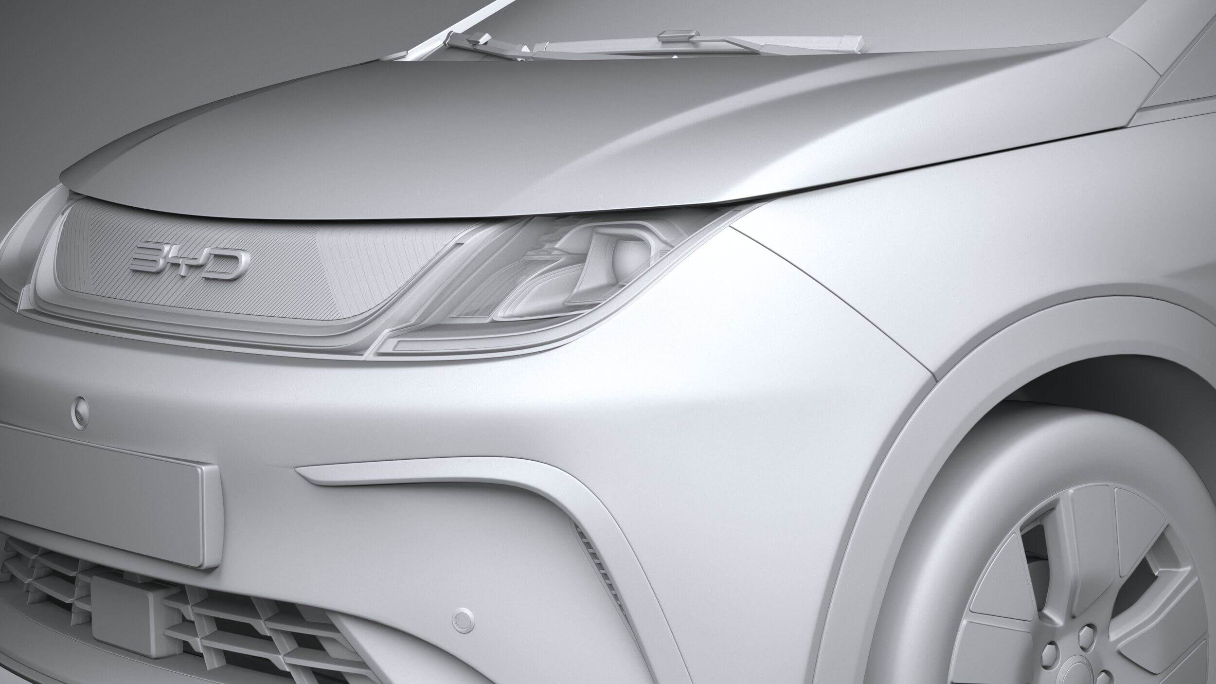 BYD Dolphin 2025 - 3D Model by SQUIR