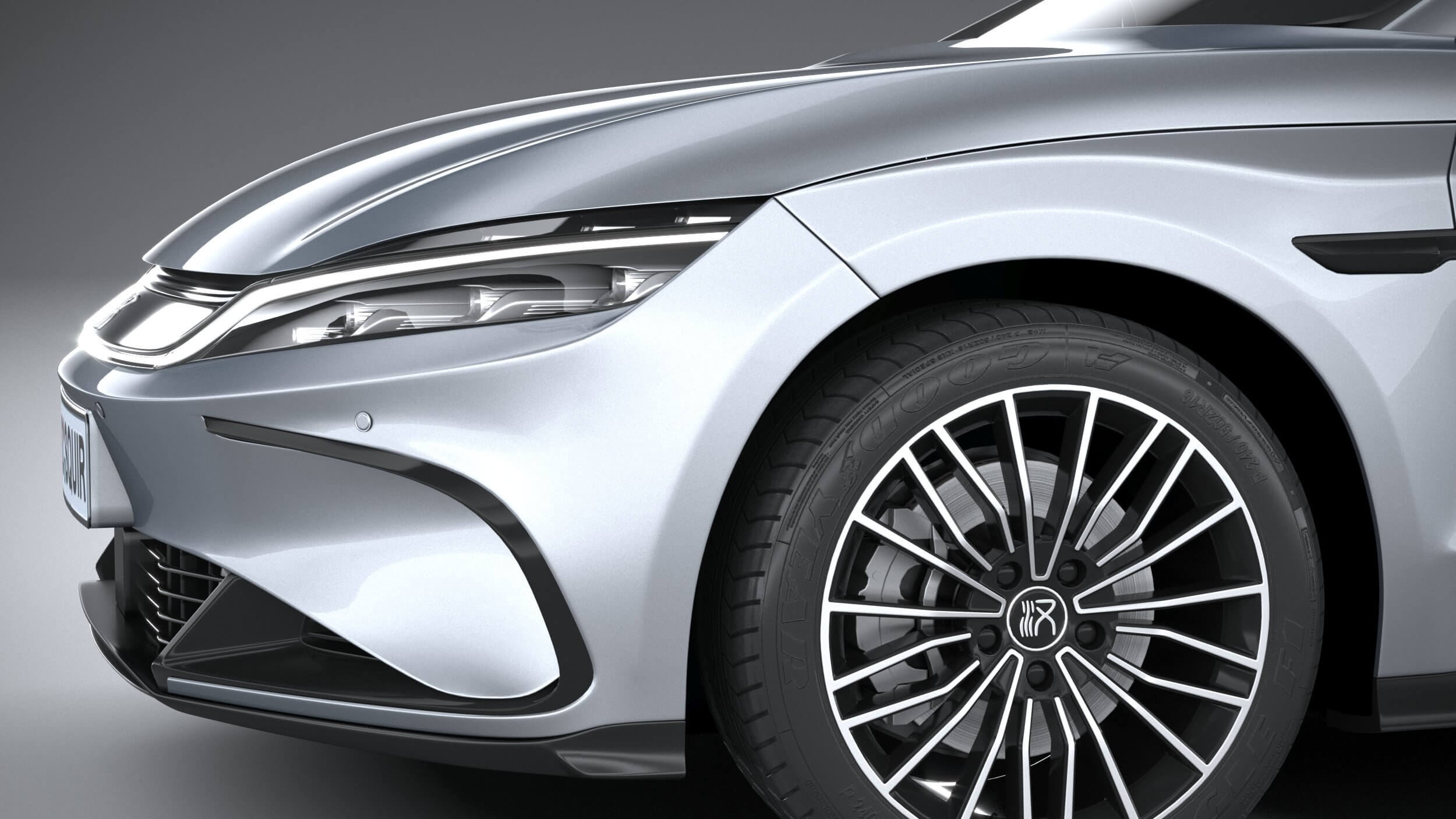 BYD Han 2025 - 3D Model by SQUIR