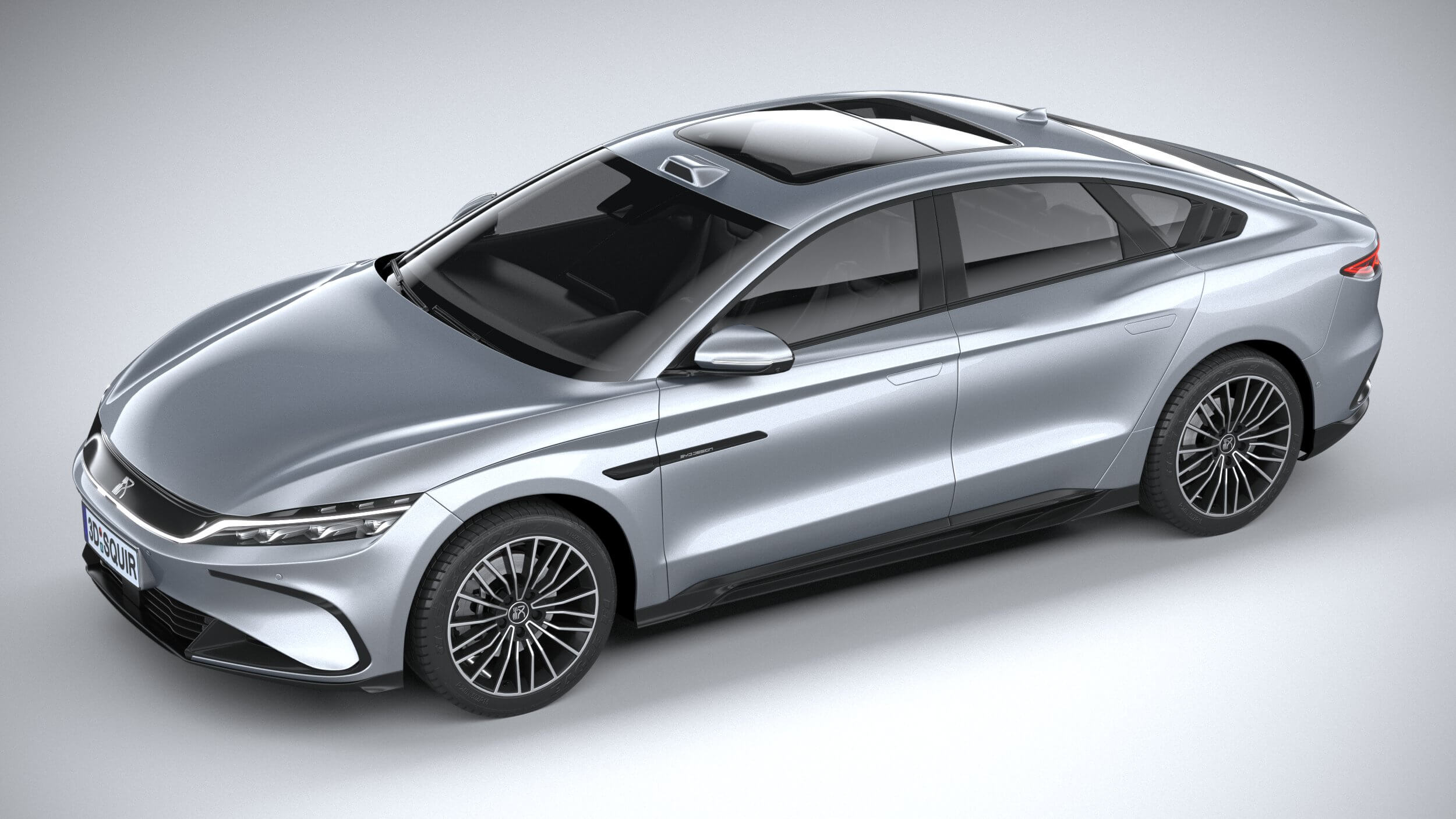BYD Han 2025 - 3D Model by SQUIR