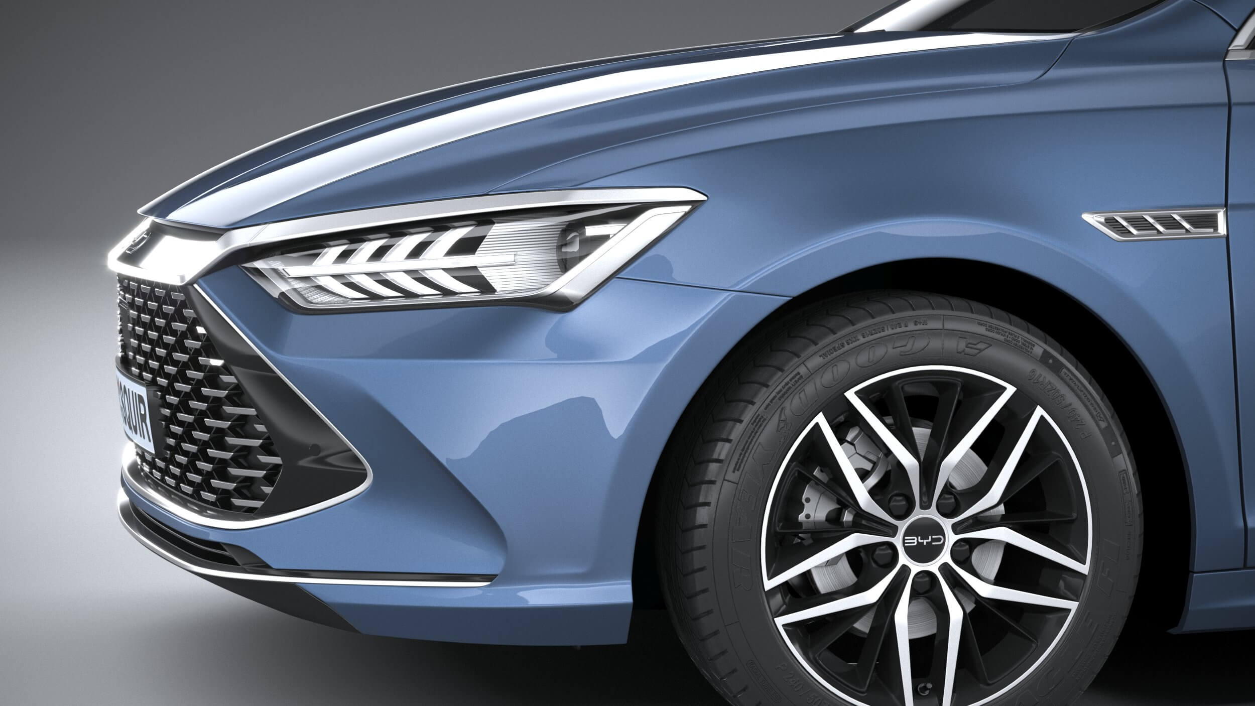 BYD Qin Plus 2024 - 3D Model by SQUIR