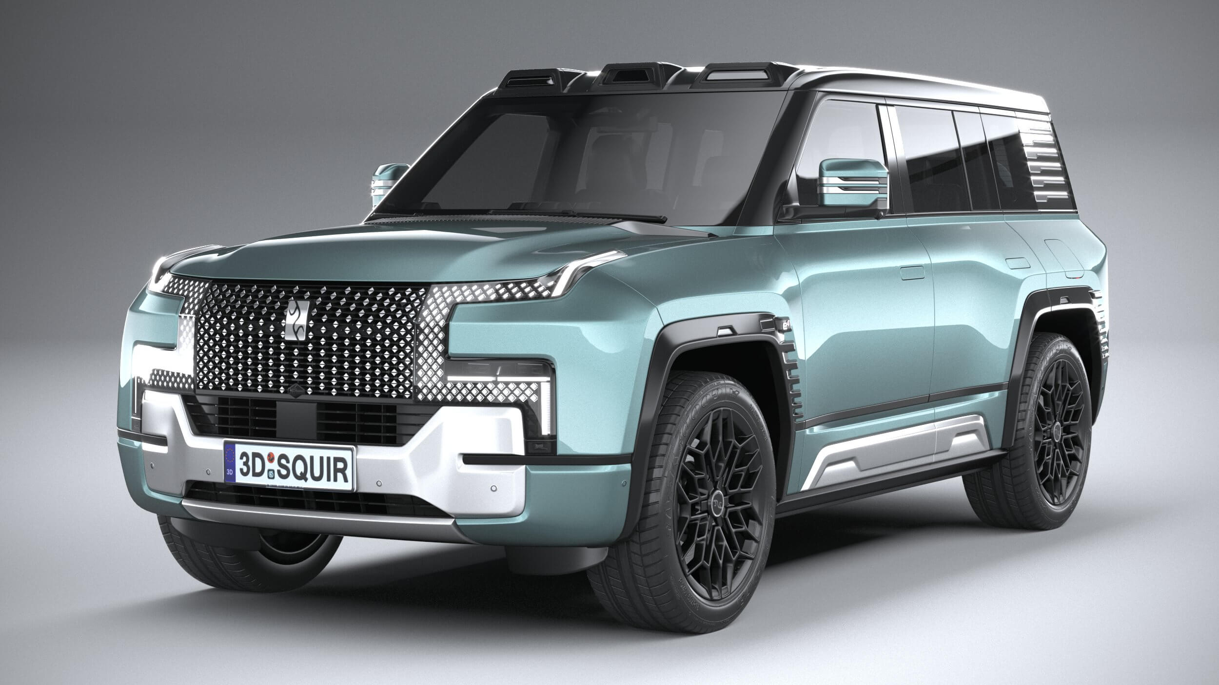 BYD Yangwang U8 2024 - 3D Model by SQUIR