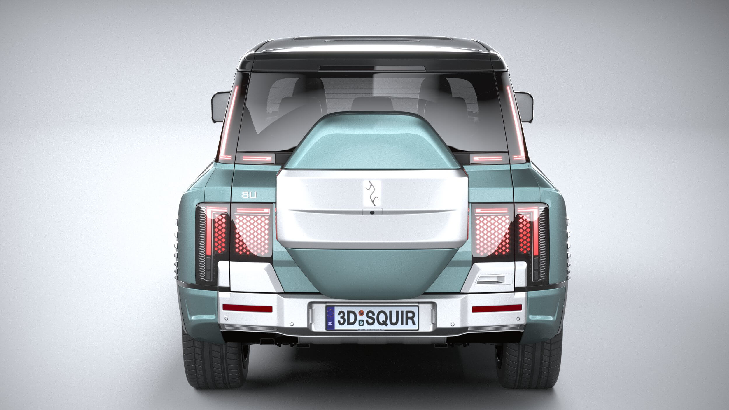 BYD Yangwang U8 2024 - 3D Model by SQUIR