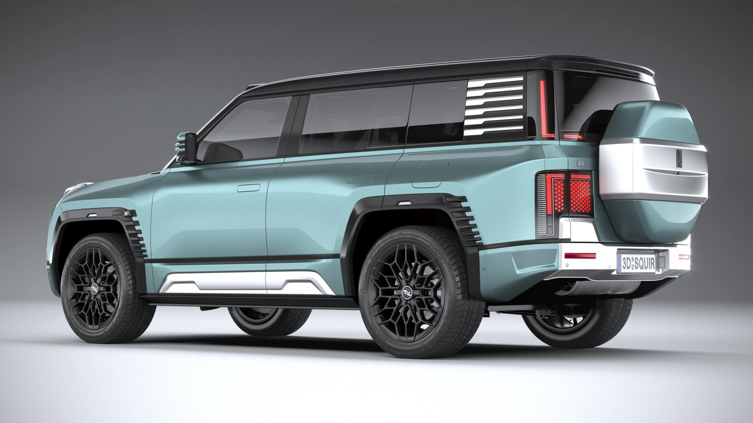 BYD Yangwang U8 2024 - 3D Model by SQUIR