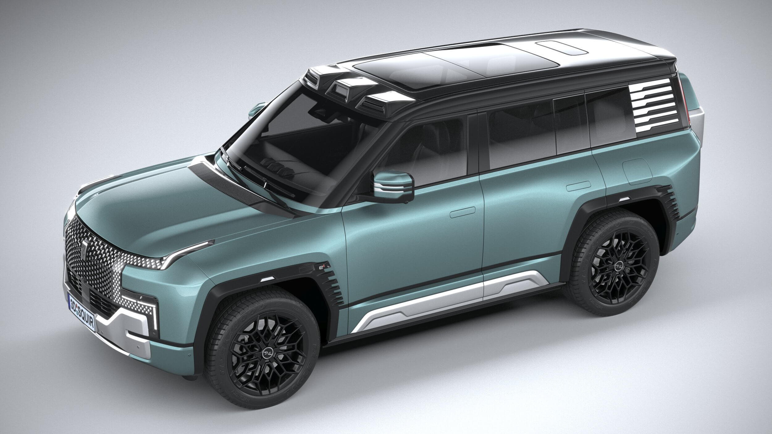 BYD Yangwang U8 2024 - 3D Model by SQUIR