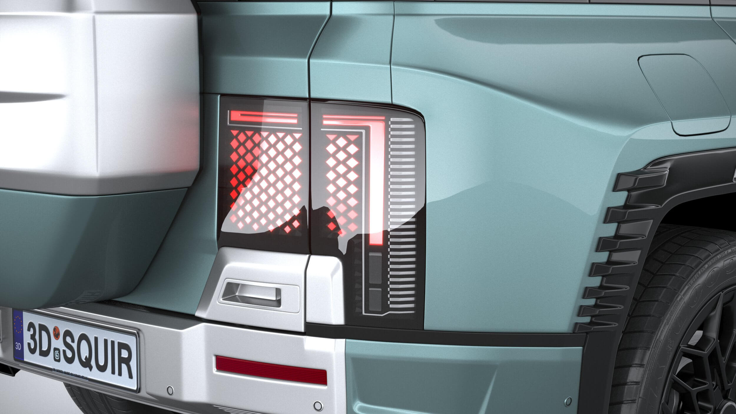 BYD Yangwang U8 2024 - 3D Model by SQUIR