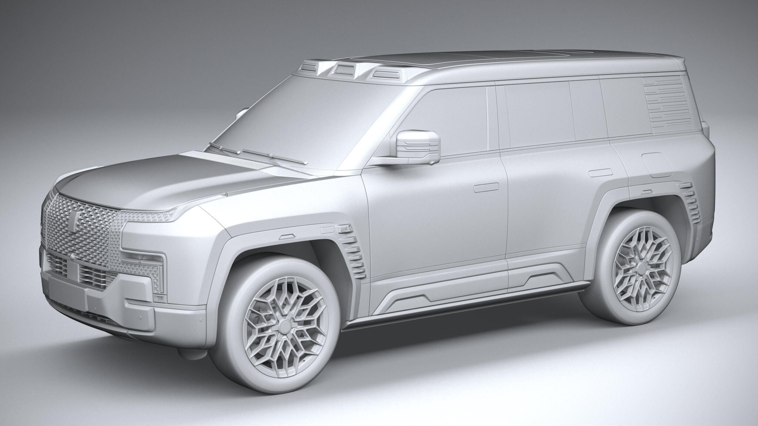 BYD Yangwang U8 2024 - 3D Model by SQUIR