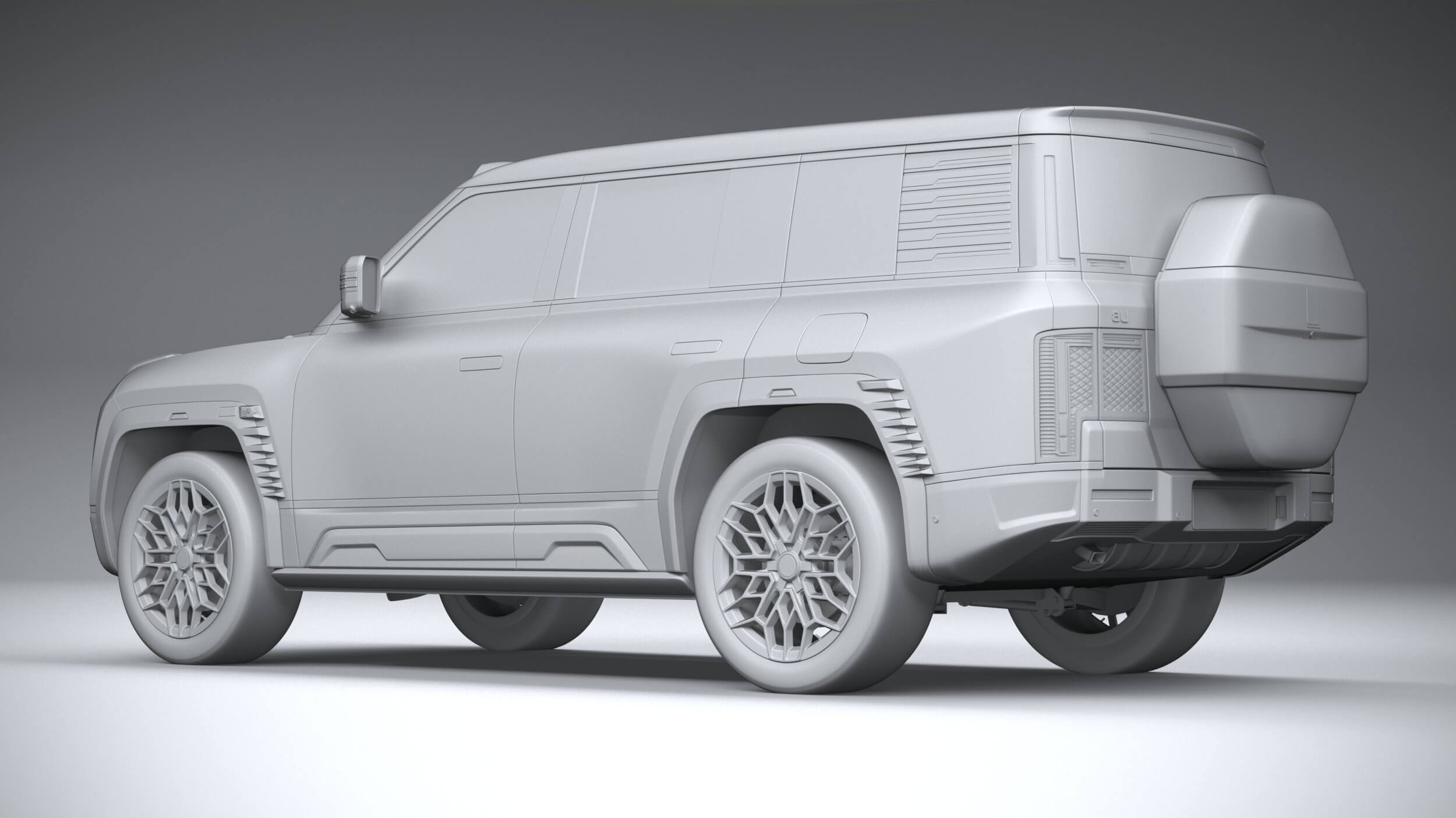 BYD Yangwang U8 2024 - 3D Model by SQUIR