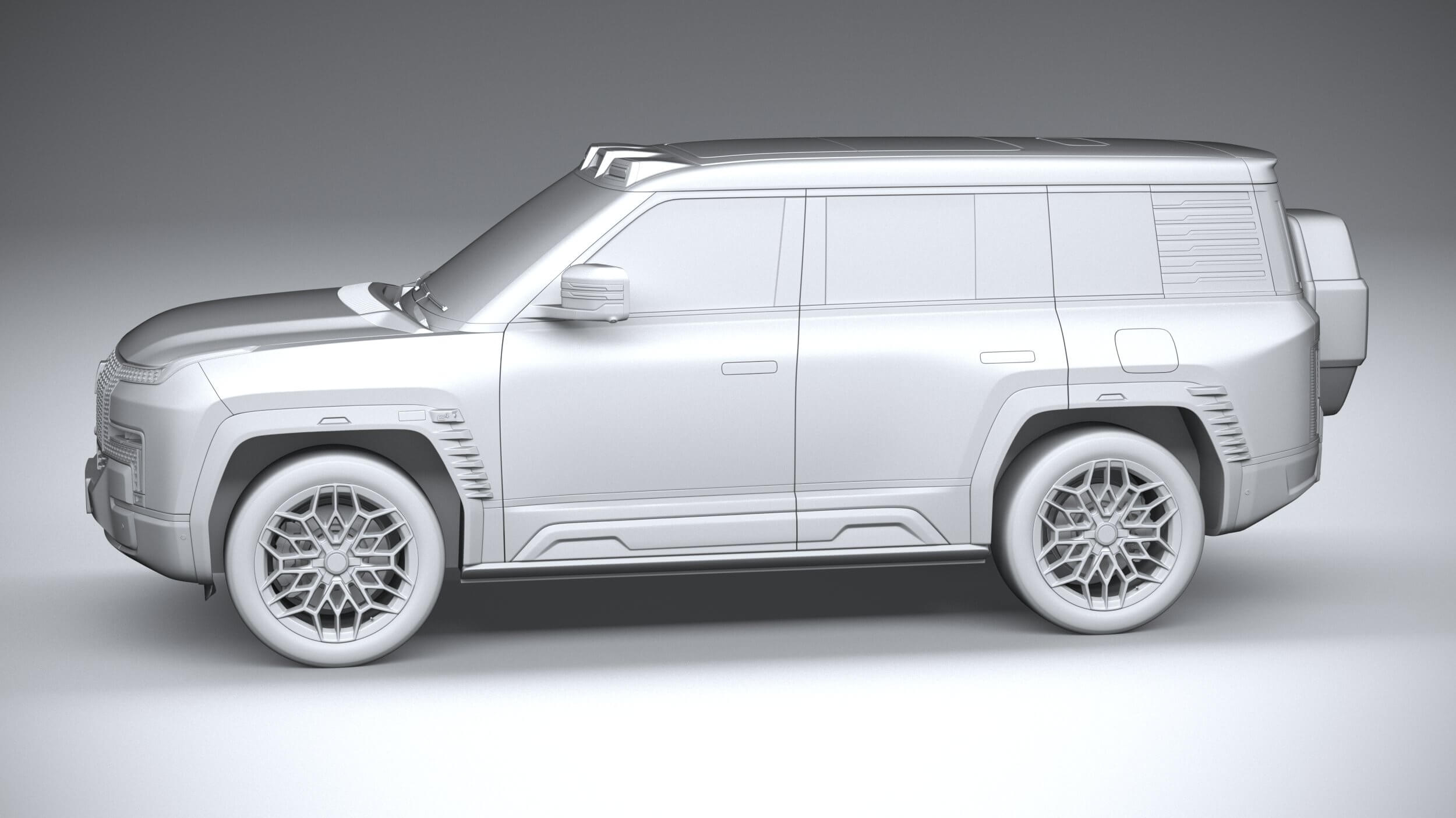 BYD Yangwang U8 2024 - 3D Model by SQUIR