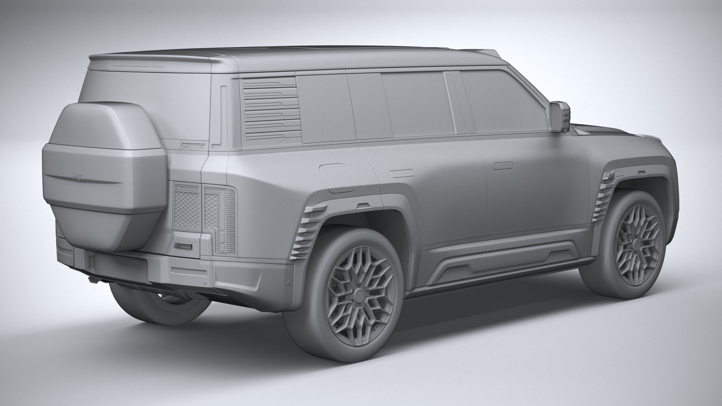 BYD Yangwang U8 2024 - 3D Model by SQUIR