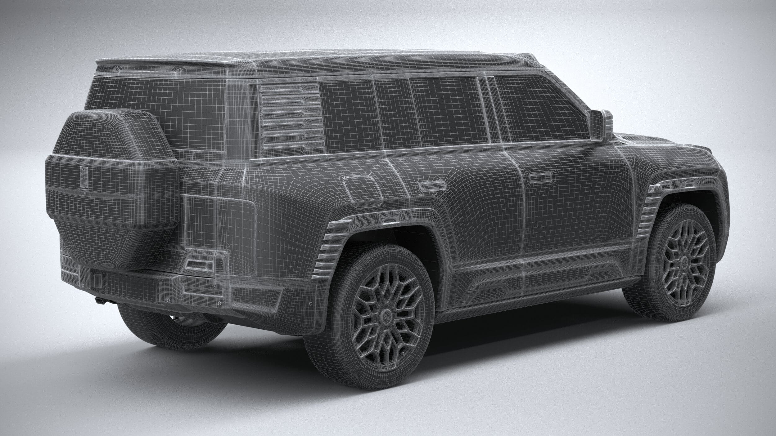 BYD Yangwang U8 2024 - 3D Model by SQUIR