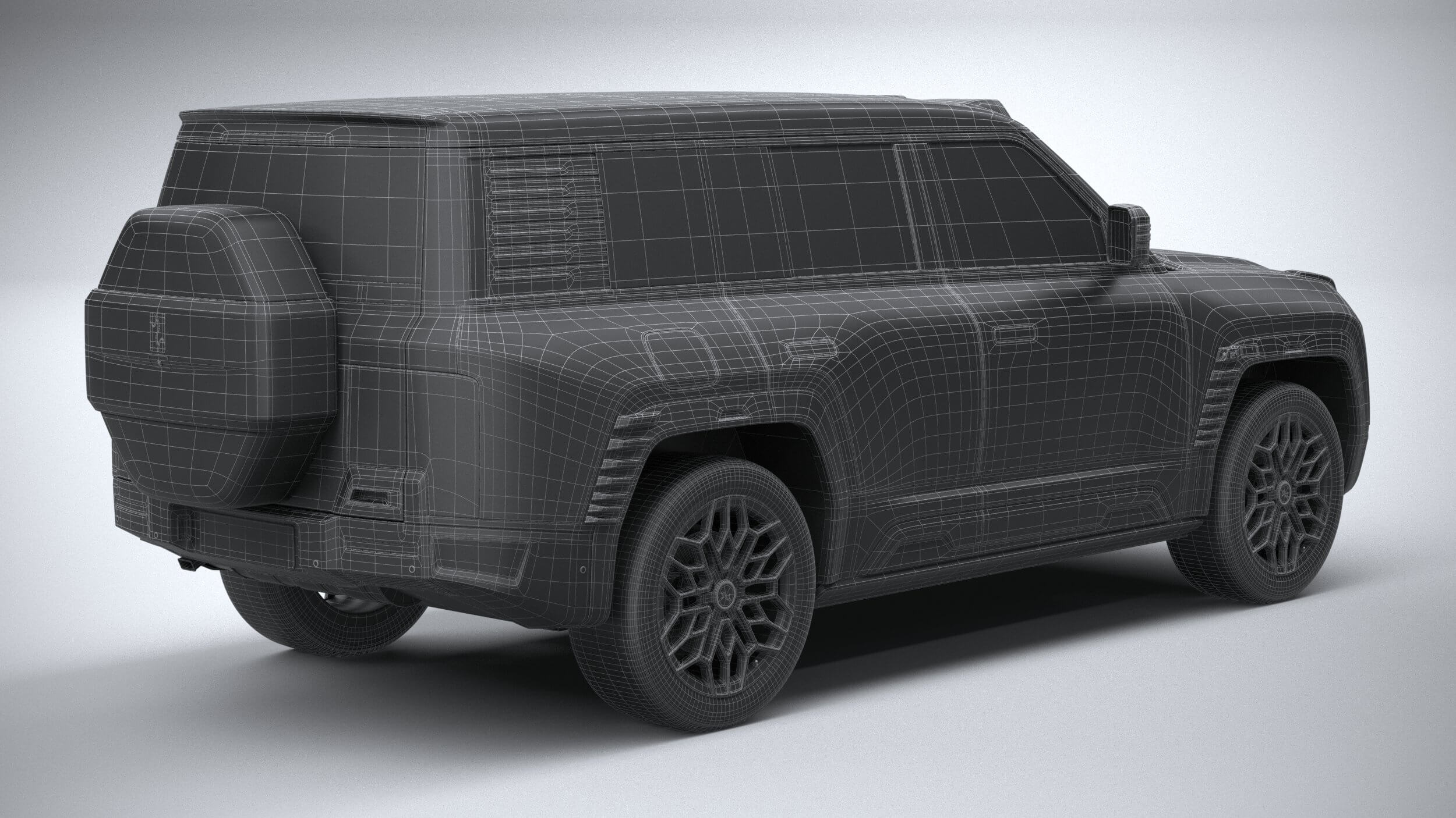 BYD Yangwang U8 2024 - 3D Model by SQUIR