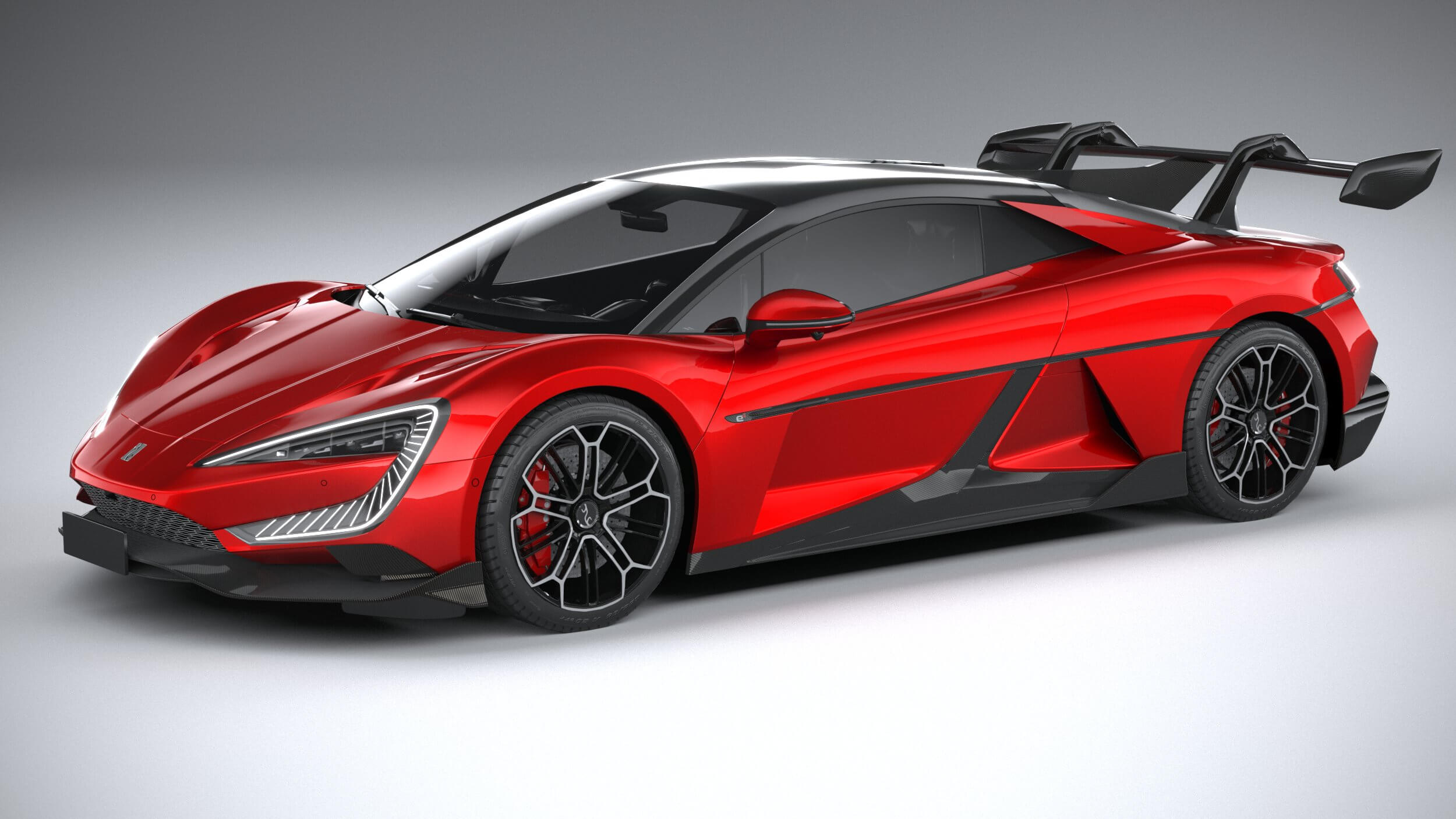 BYD Yangwang U9 2025 Low Poly - 3D Model by SQUIR