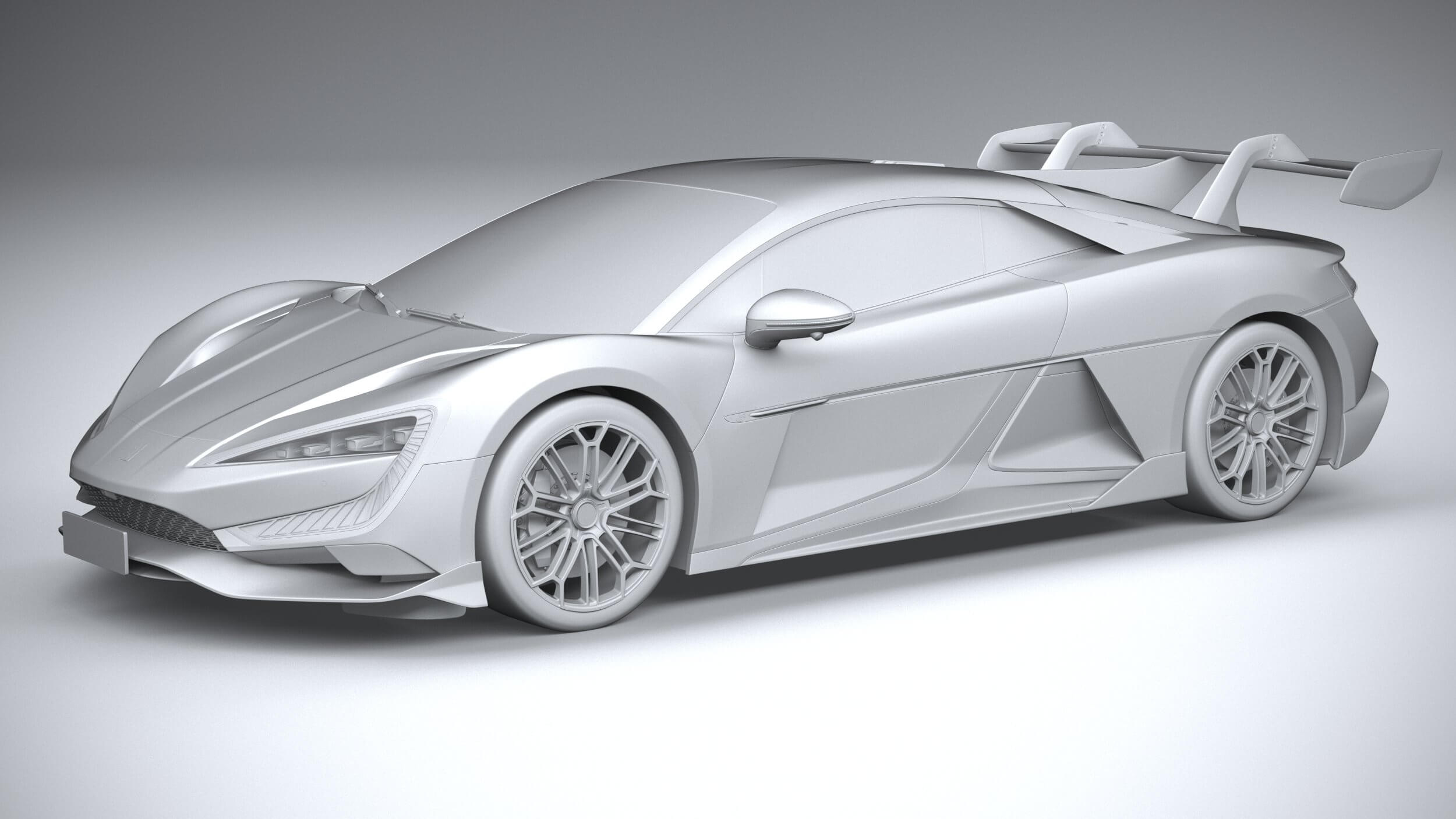 BYD Yangwang U9 2025 - 3D Model by SQUIR
