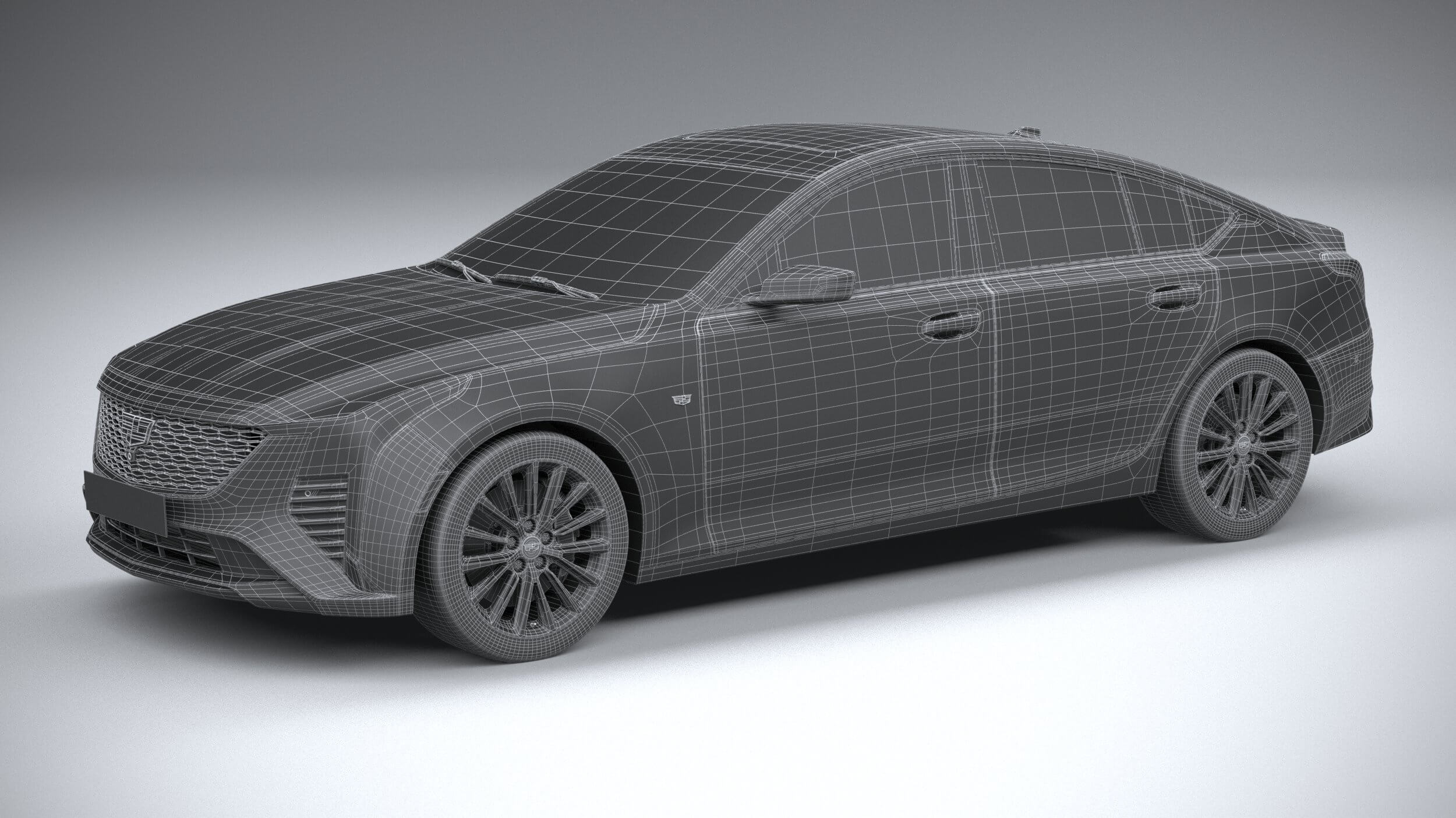Cadillac CT5 2025 - 3D Model by SQUIR