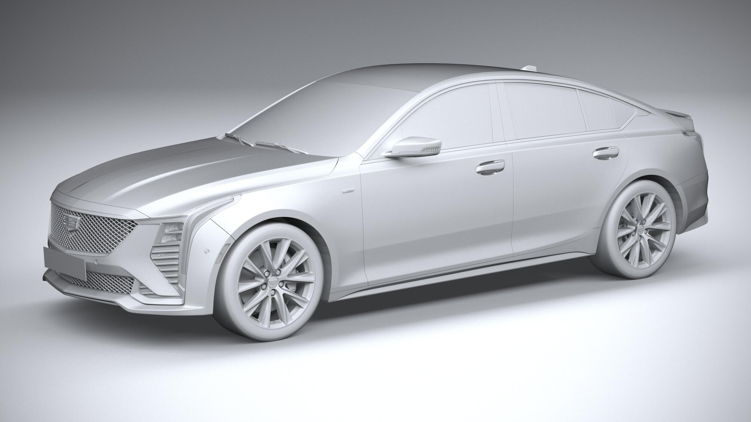 Cadillac CT5-V 2025 3D Model by SQUIR