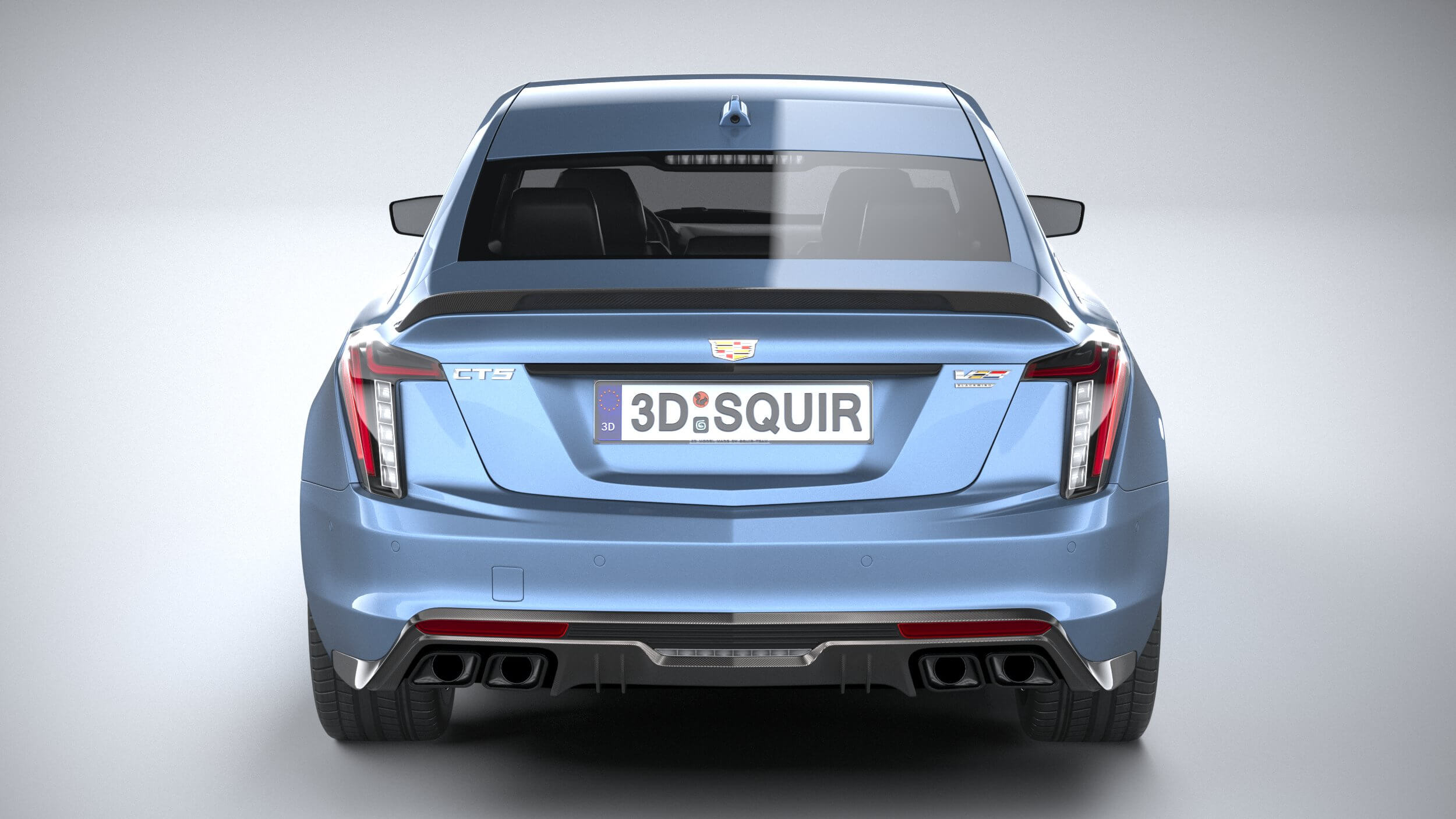 Cadillac CT5-V Blackwing 2025 3D Model by SQUIR
