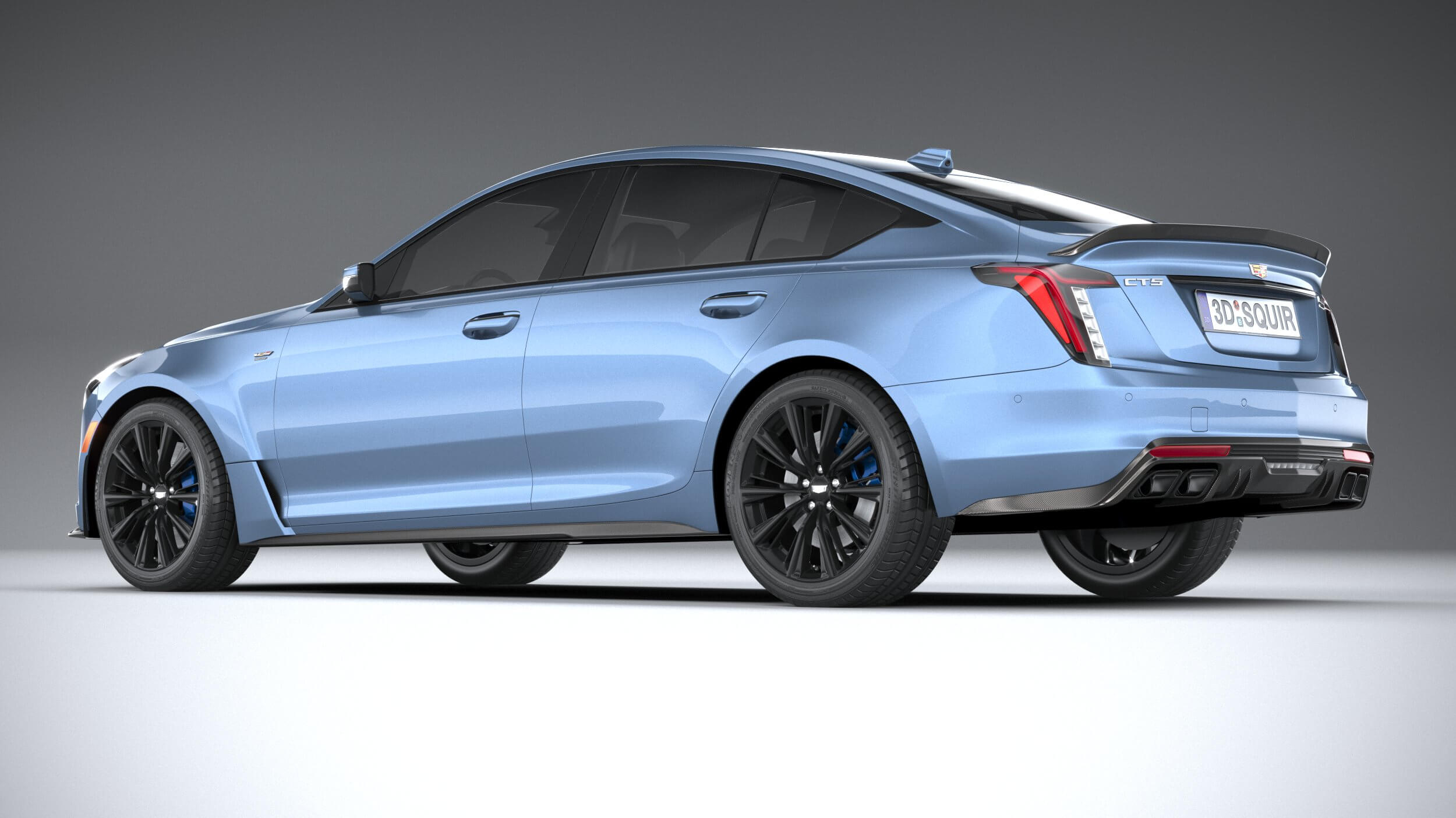 Cadillac CT5-V Blackwing 2025 3D Model by SQUIR