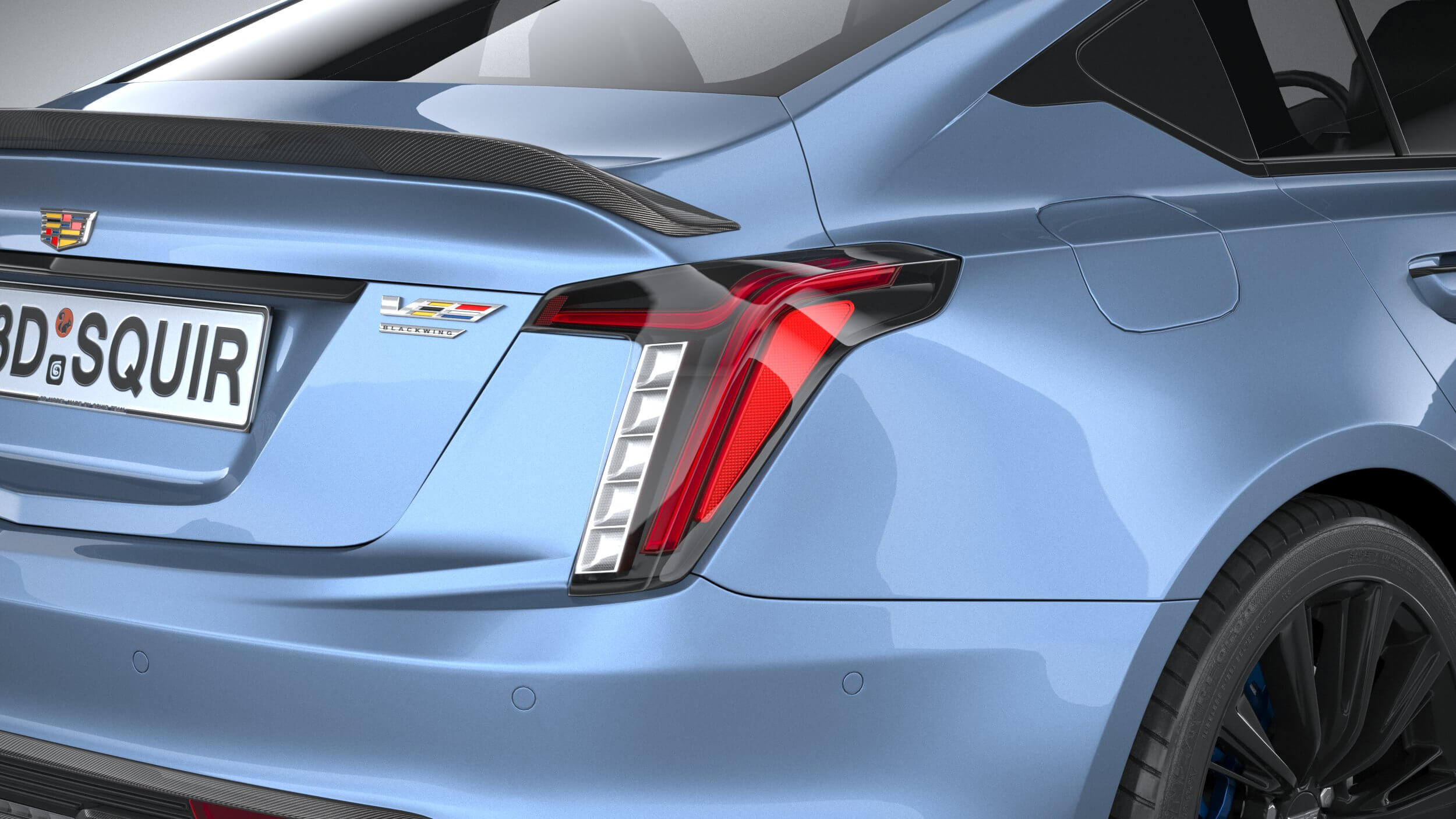 Cadillac CT5-V Blackwing 2025 3D Model by SQUIR